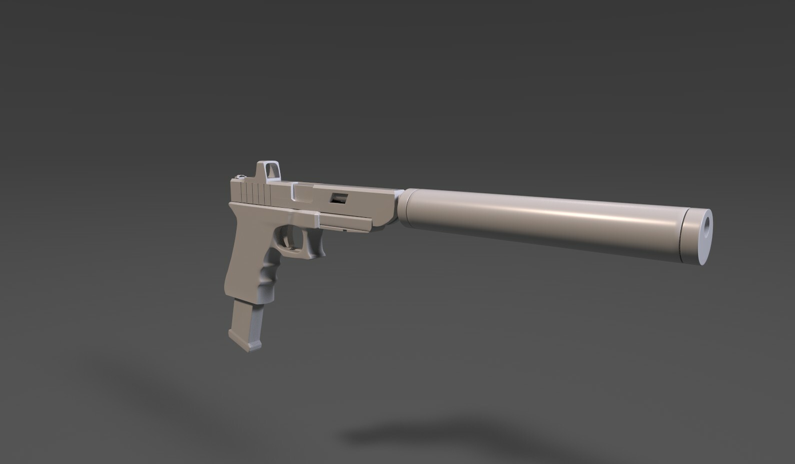 ArtStation - Glock 21 customised