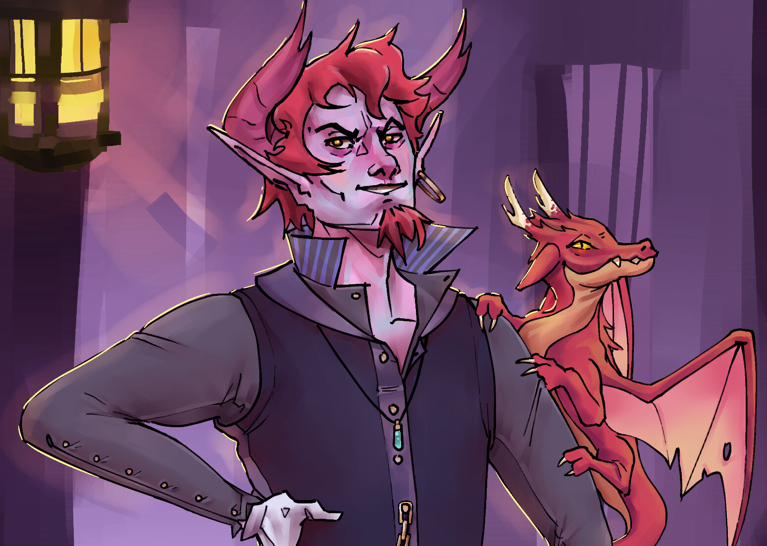 ArtStation - Character drawing - Tiago