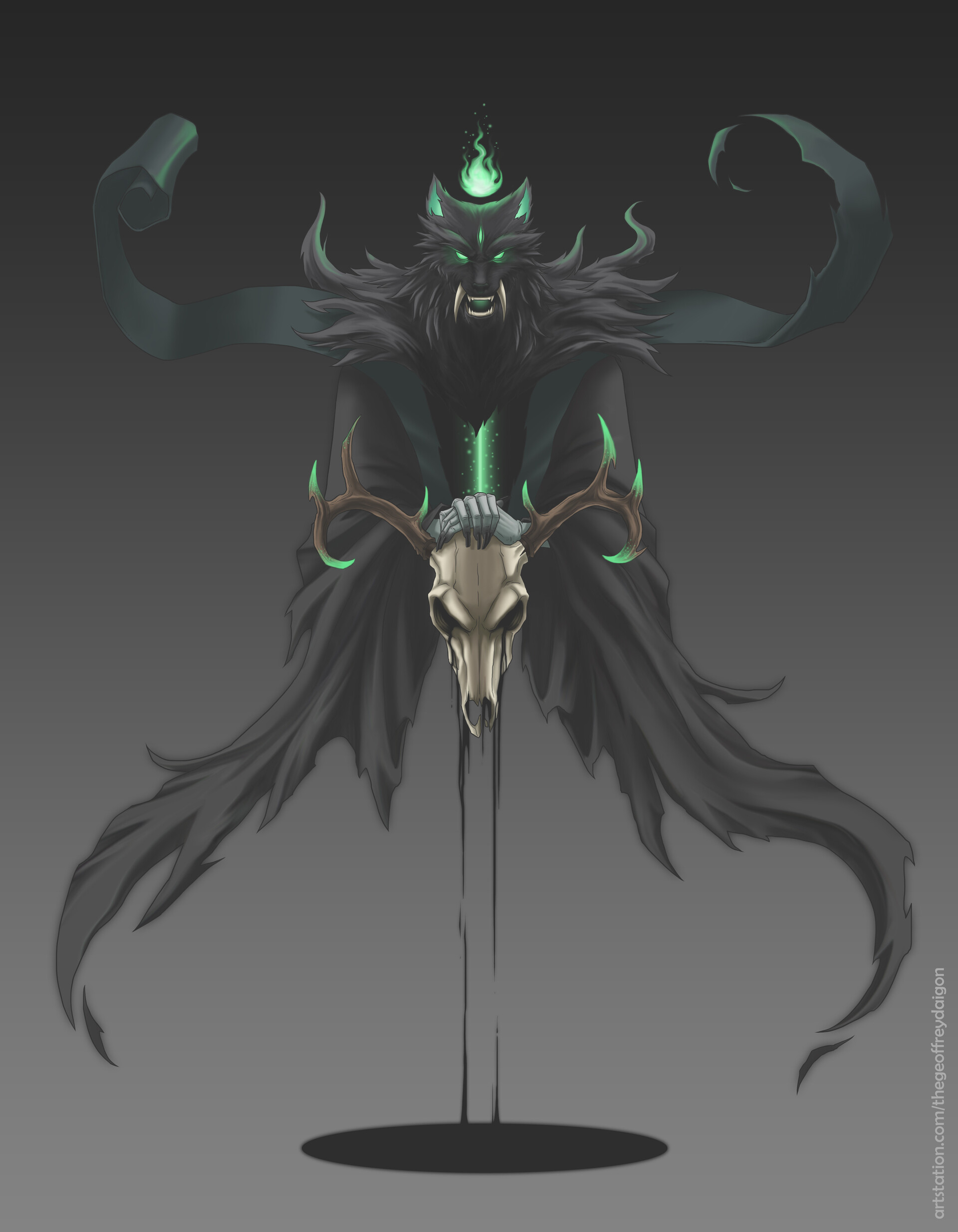 ArtStation - CDC Gmork concept