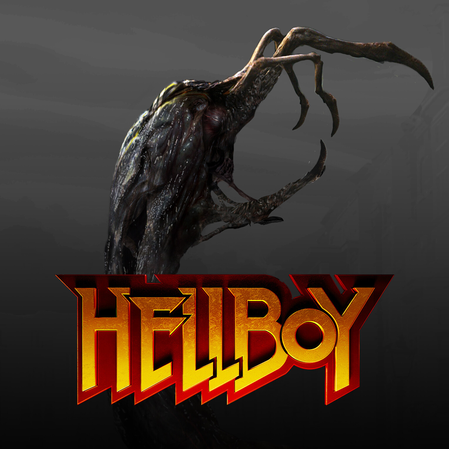 ArtStation - HELLBOY : RISE OF THE BLOOD QUEEN / Tentacle Creature