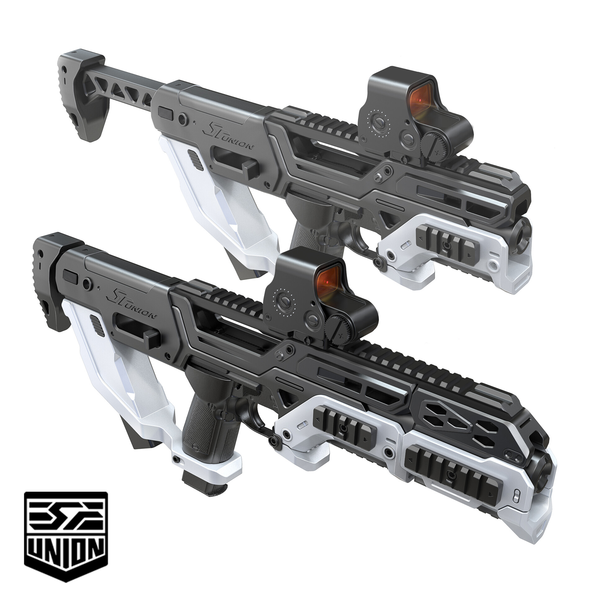 ArtStation - Conversionkit airsoft SR - PDW - 93