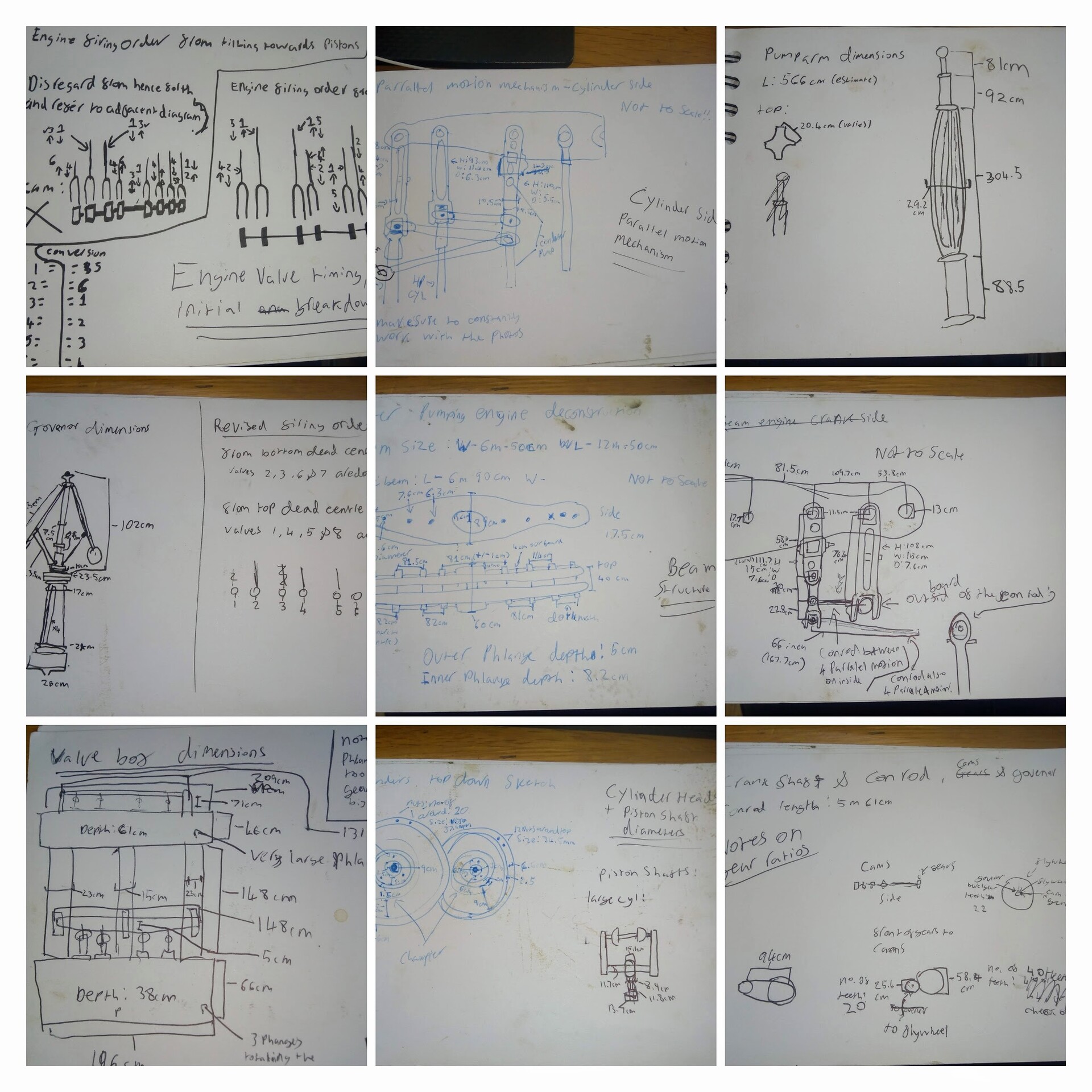 ArtStation - Hand Drawn Beam Engine Schematics