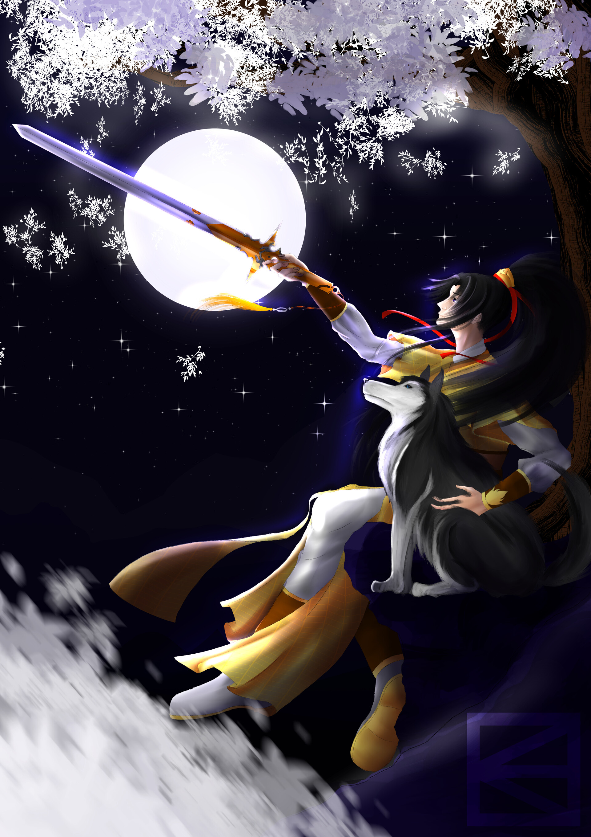 ArtStation - Jin Ling of LanLing Jing Sect