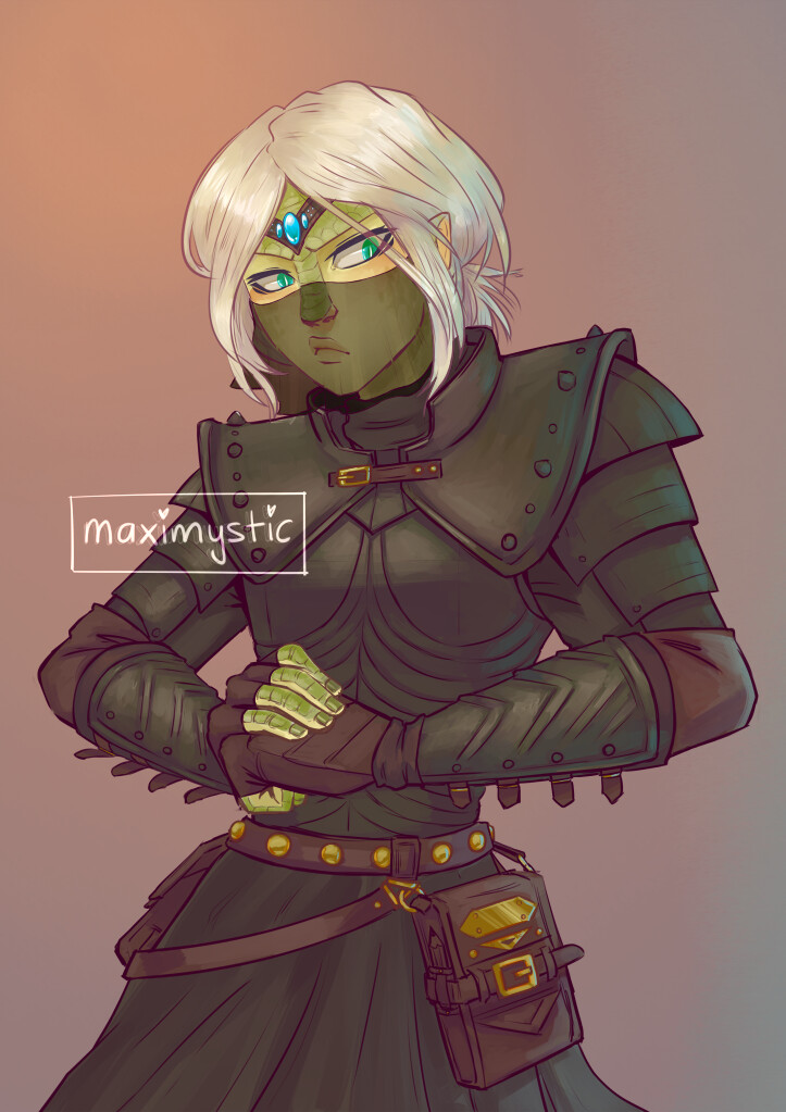 max i mystic - [Commission] Yuan-Ti Warrior