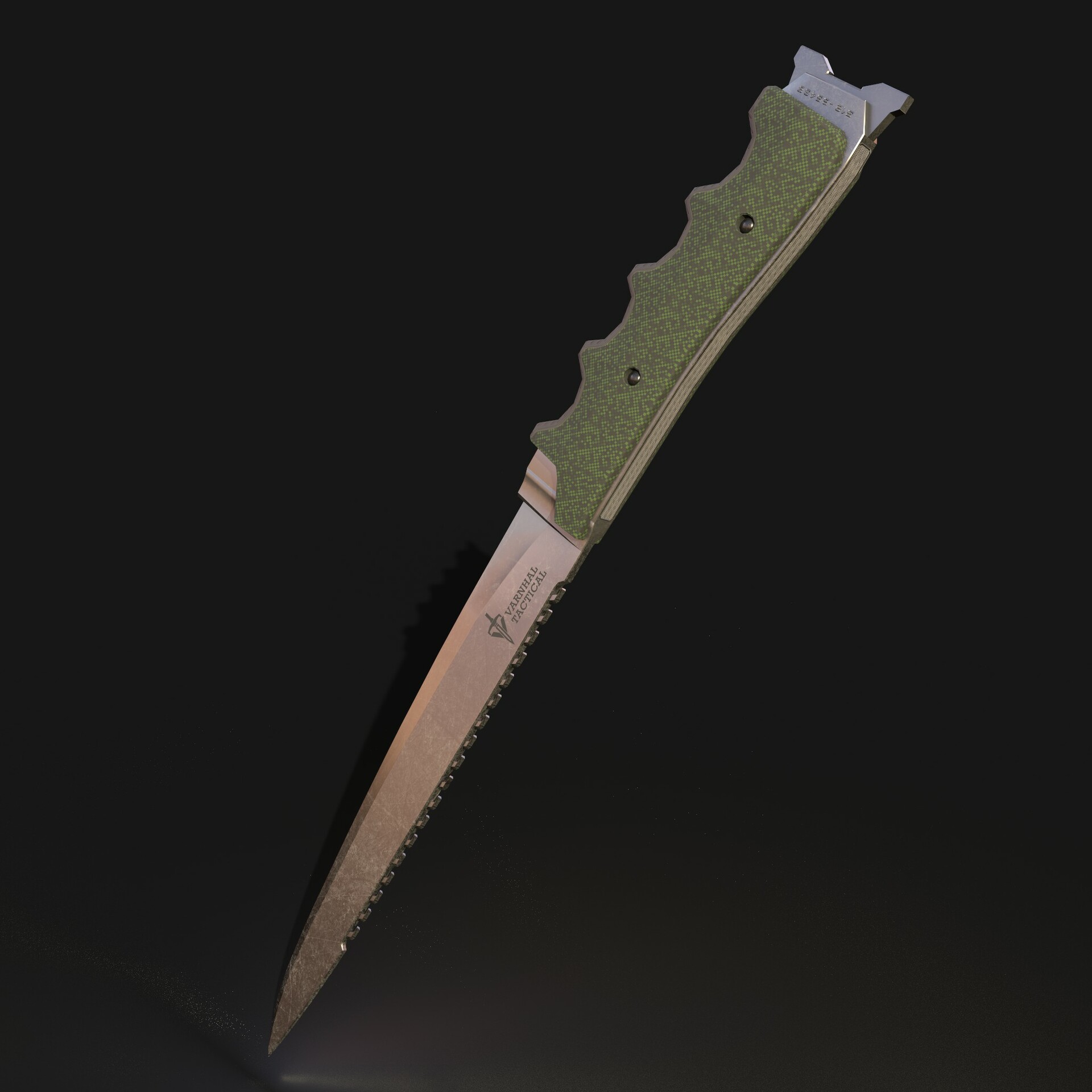 ArtStation - Reverse Handle Combat Knife