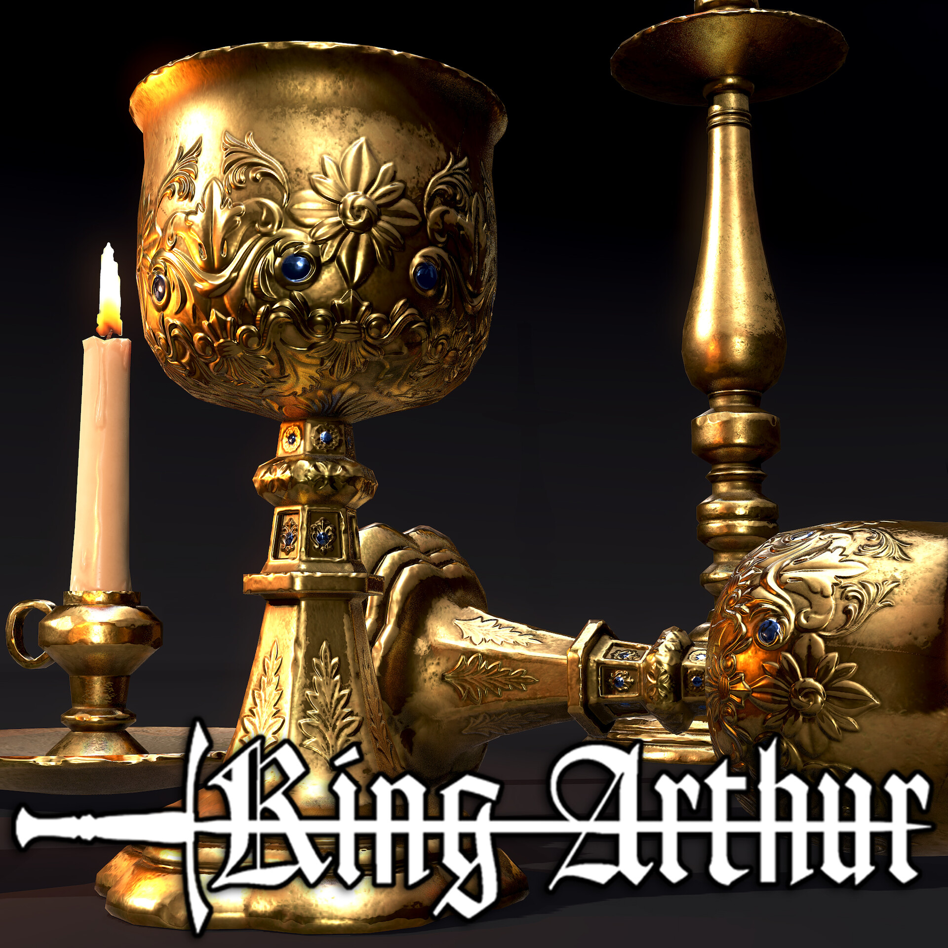 ArtStation - The Legend of King Arthur Props