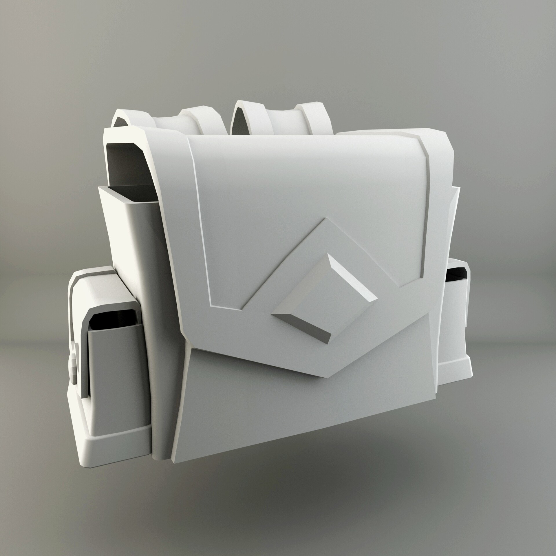 ArtStation - Low poly Backpack