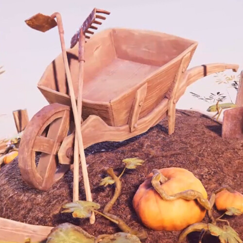 ArtStation - Garden props