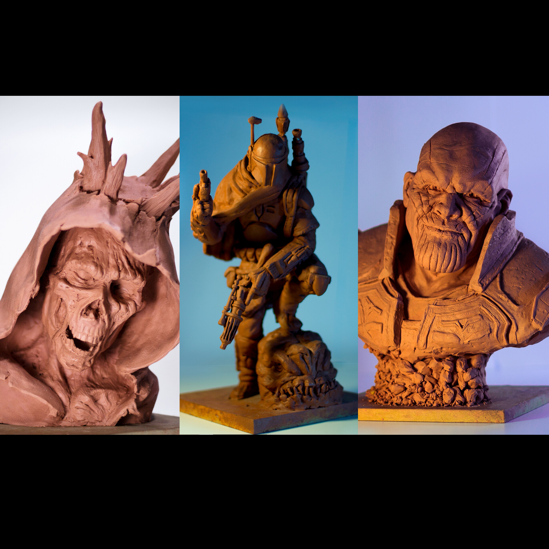 ArtStation - Clay Sculptures