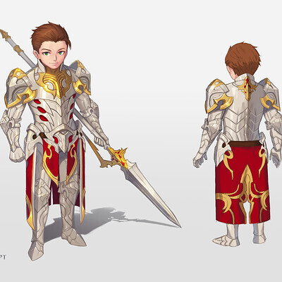 ArtStation - royal knight