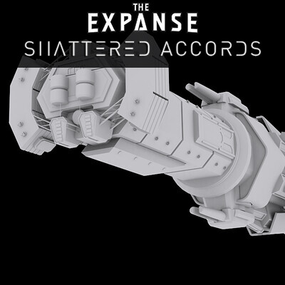 ArtStation - UNN Truman Class Dreadnought (The Expanse W.I.P)