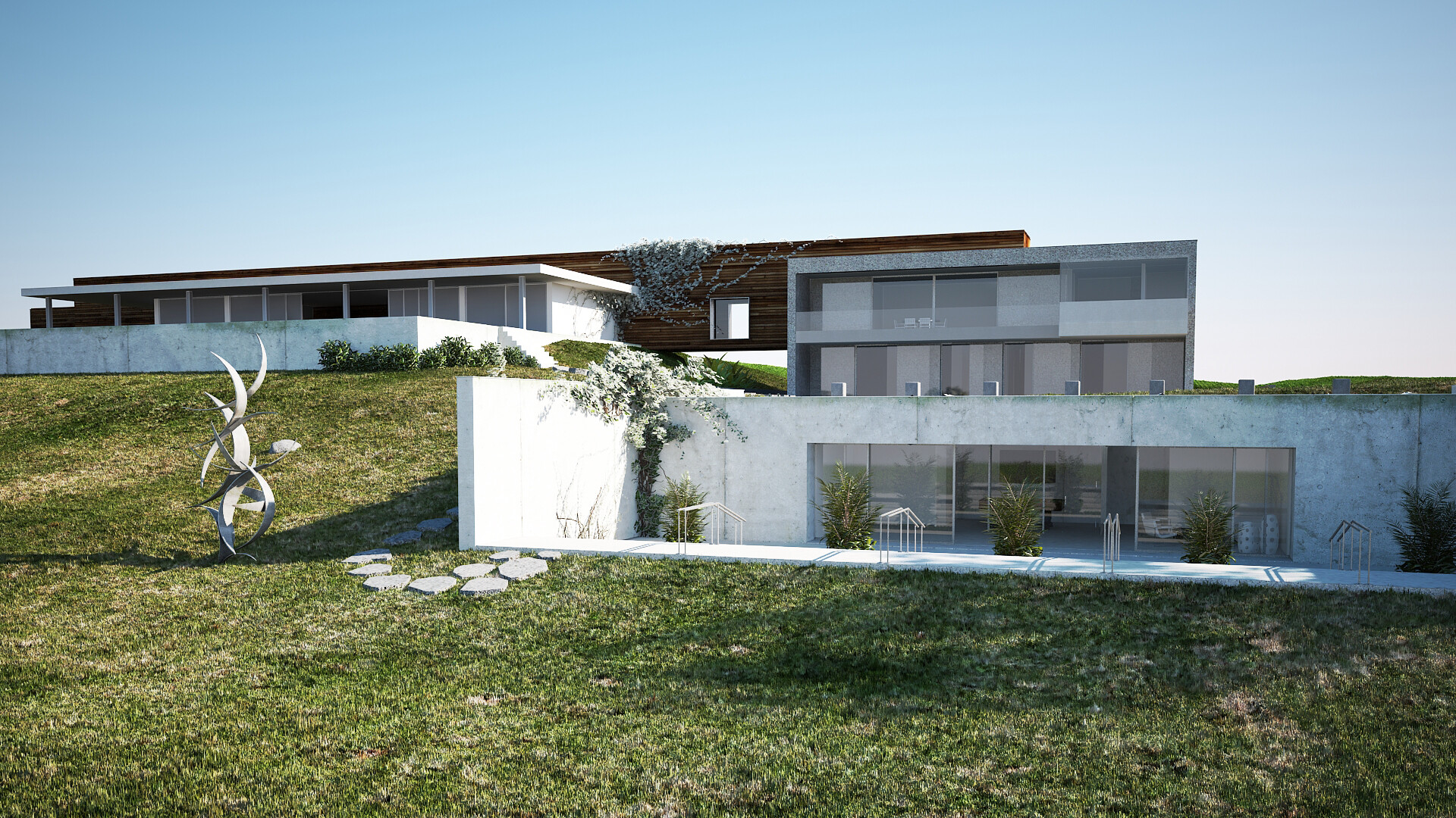 ArtStation - Modern House Exterior