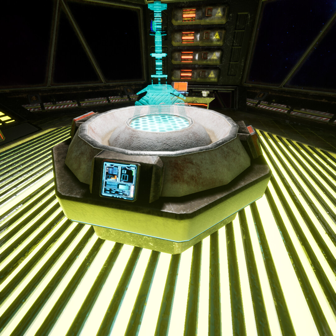 ArtStation - SCI FI Holotable