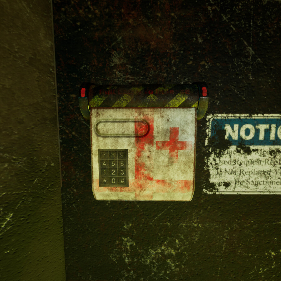 ArtStation - Sci Fi First Aid Kit