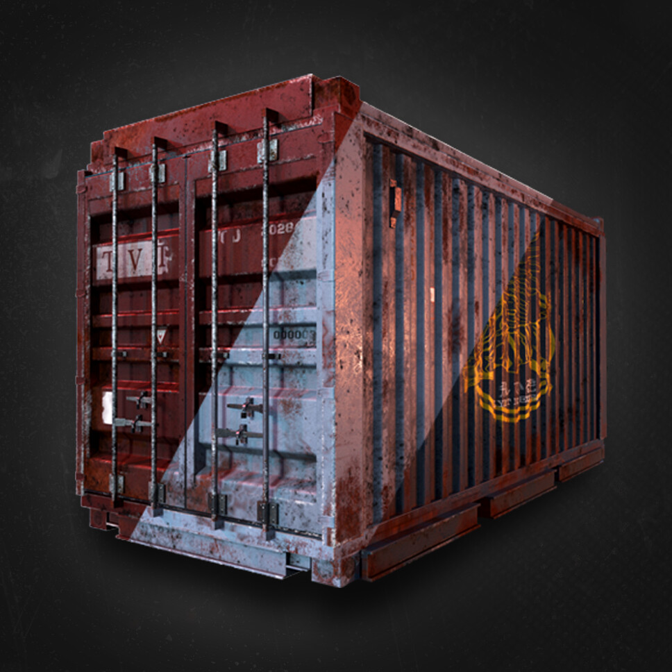ArtStation - Shipping Containers [Prop]