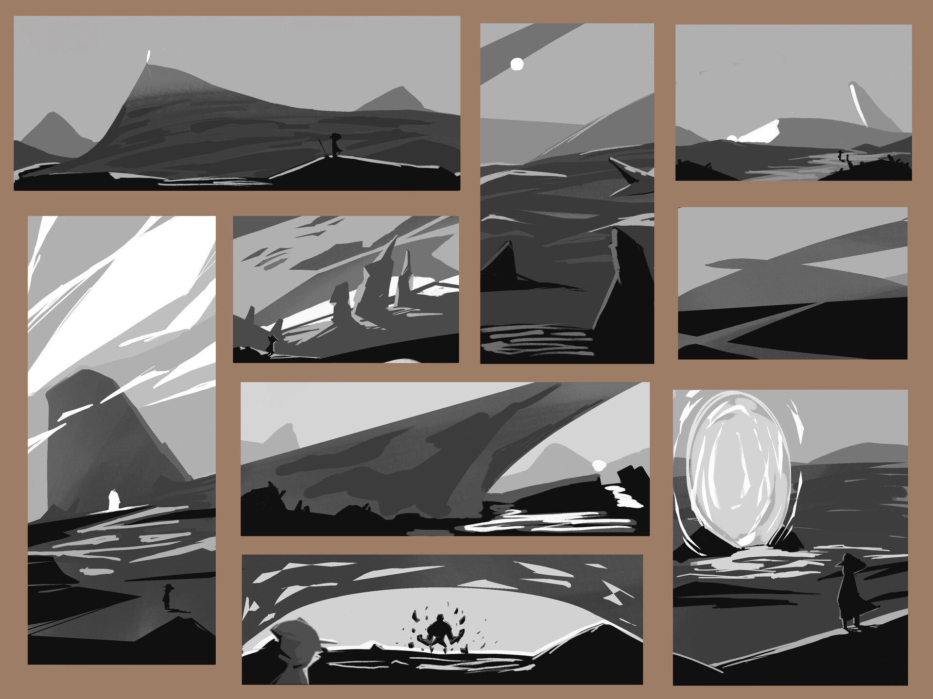 ArtStation - Environmental Thumbnails