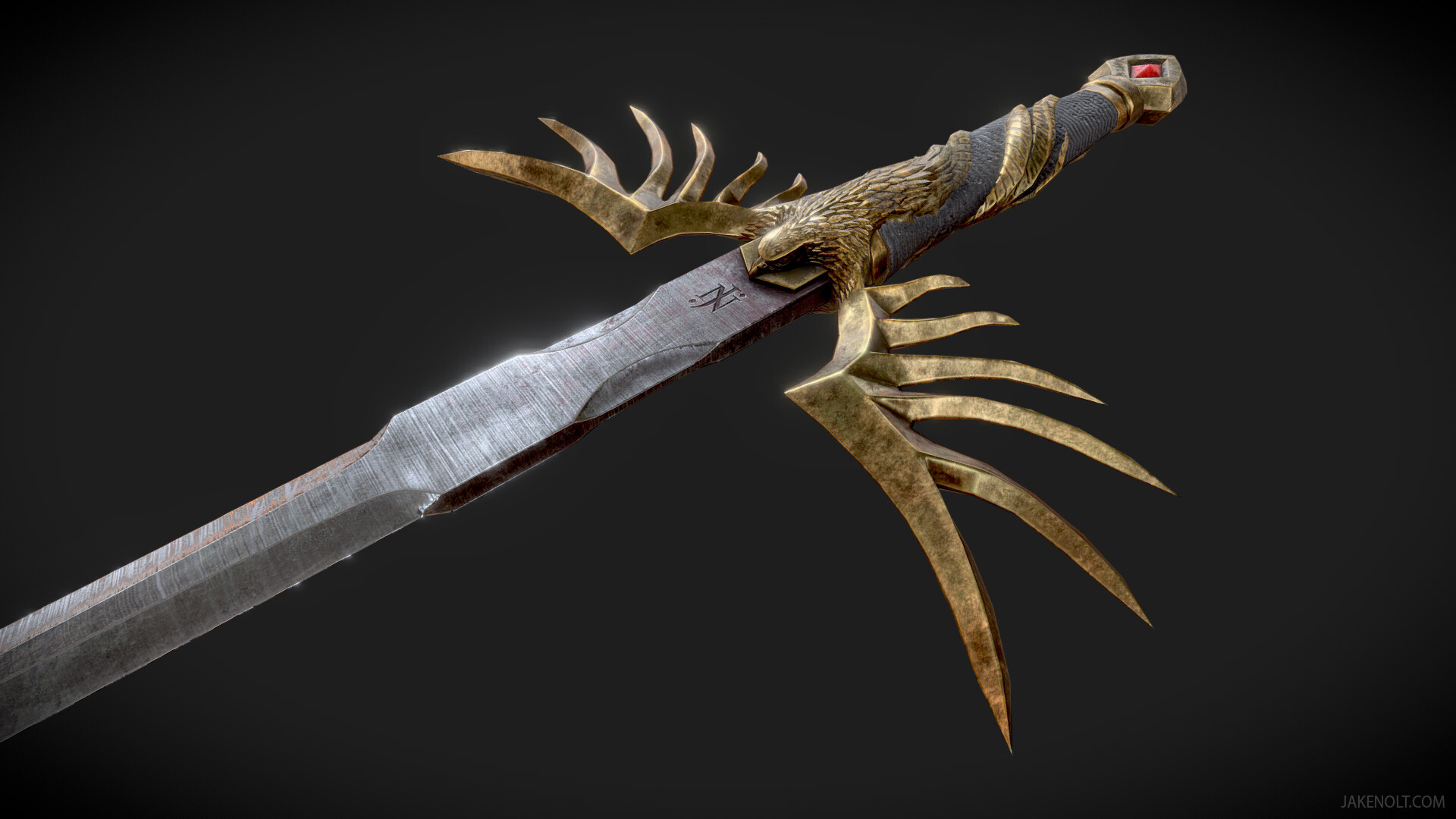 ArtStation - Queen's Ashes - Thrust Dagger