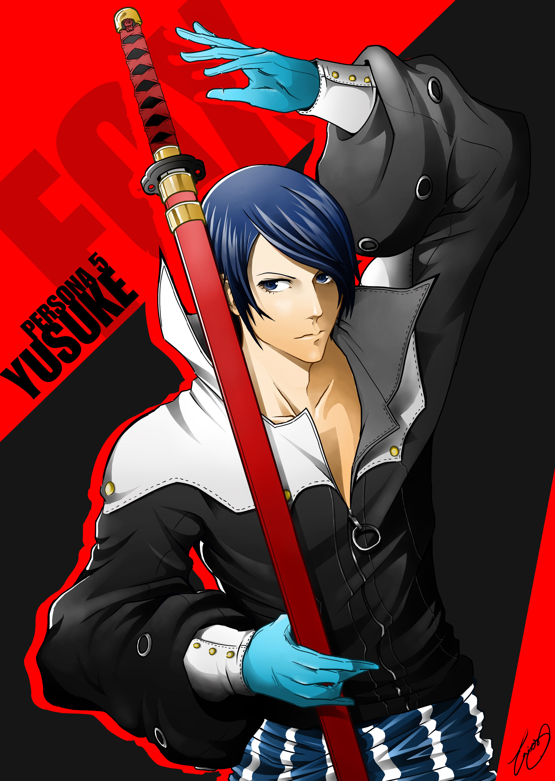 ArtStation - YUSUKE / PERSONA 5