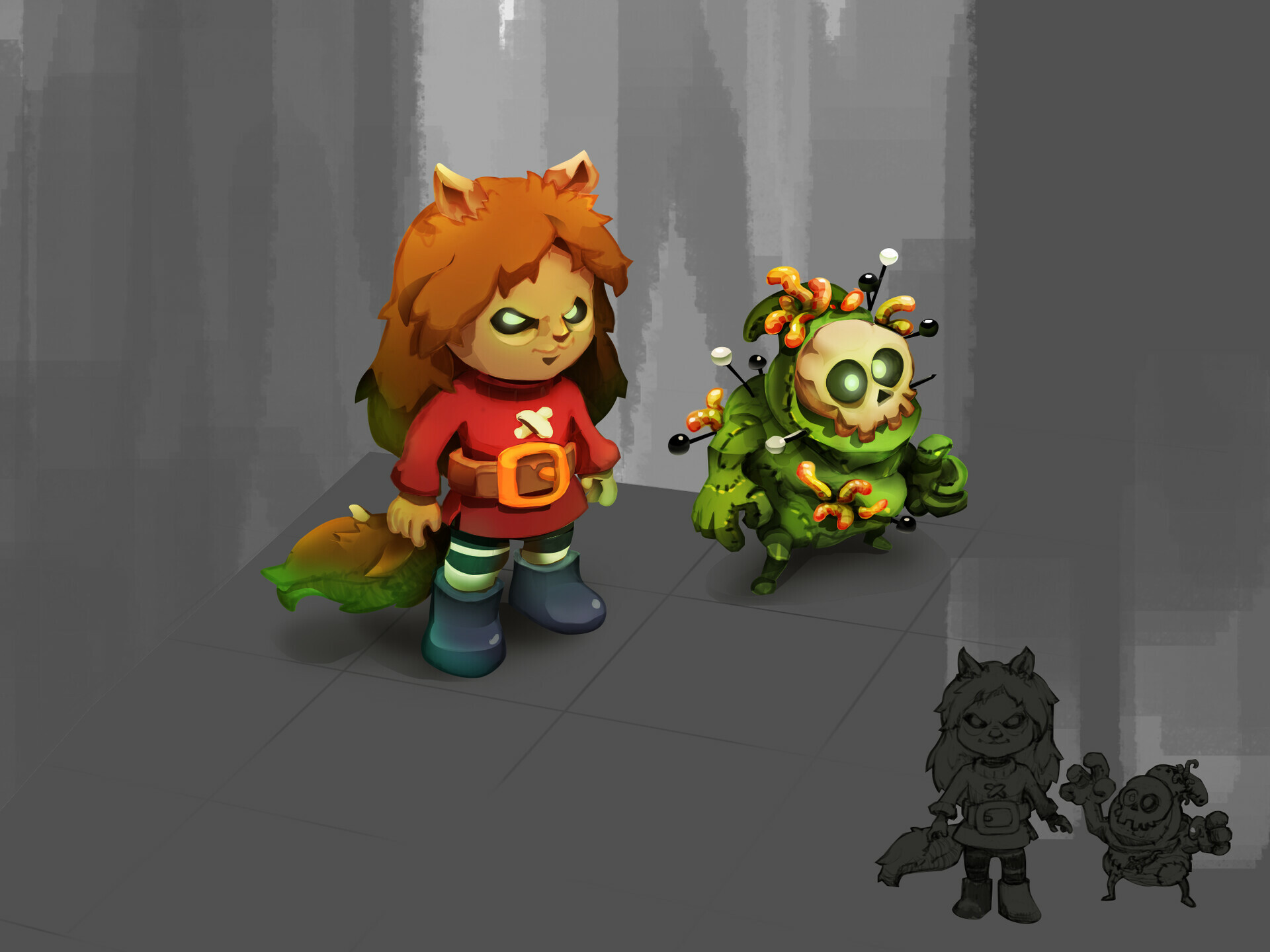 ArtStation - Moba Character