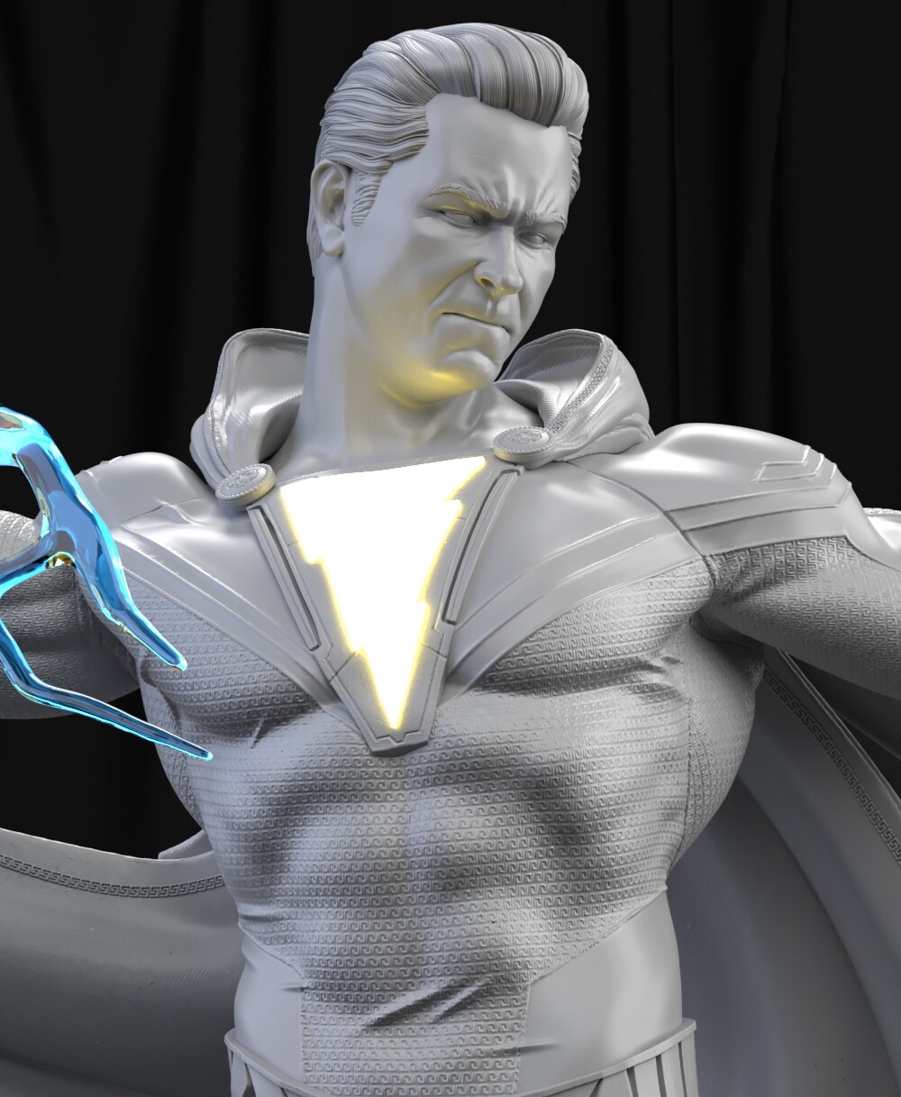 ArtStation - Shazam Statue