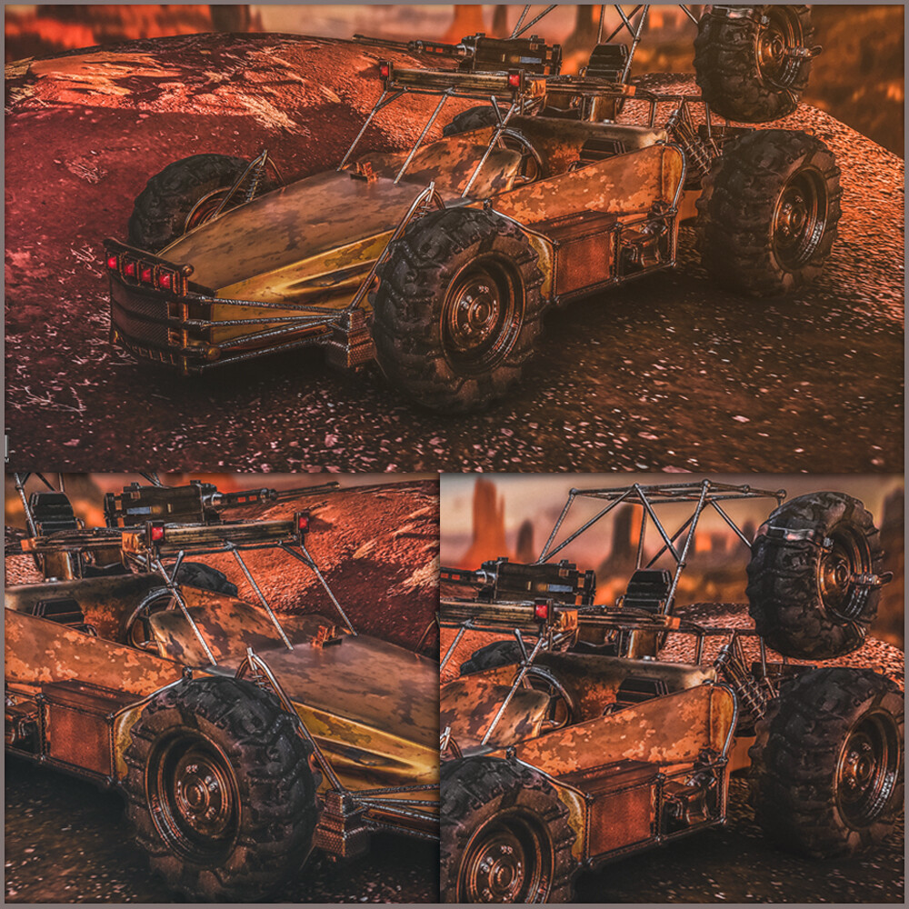 Vishal NM - POST APOCALYPTIC VEHICLE / DUNE BUGGY