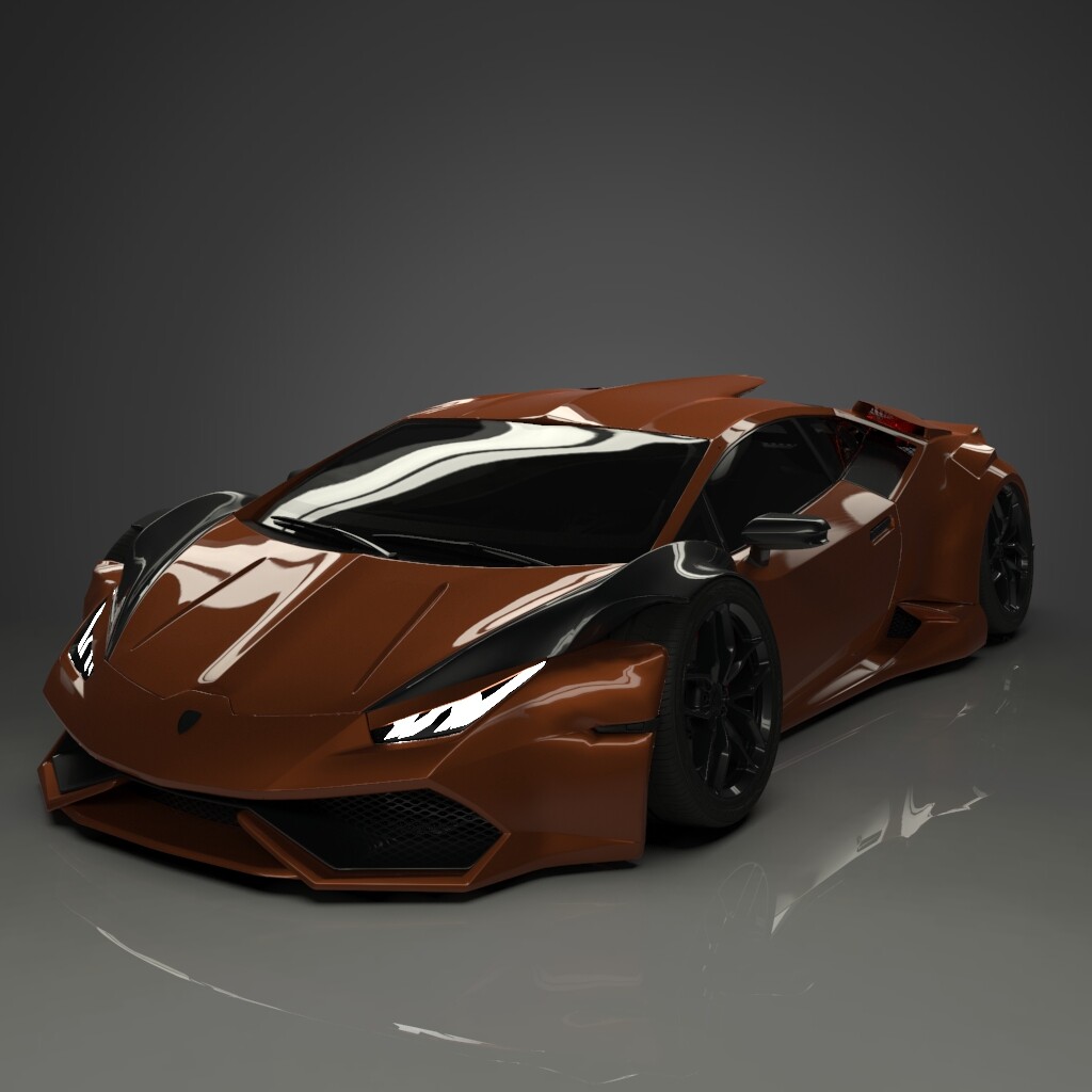 ArtStation - Huracán lambo
