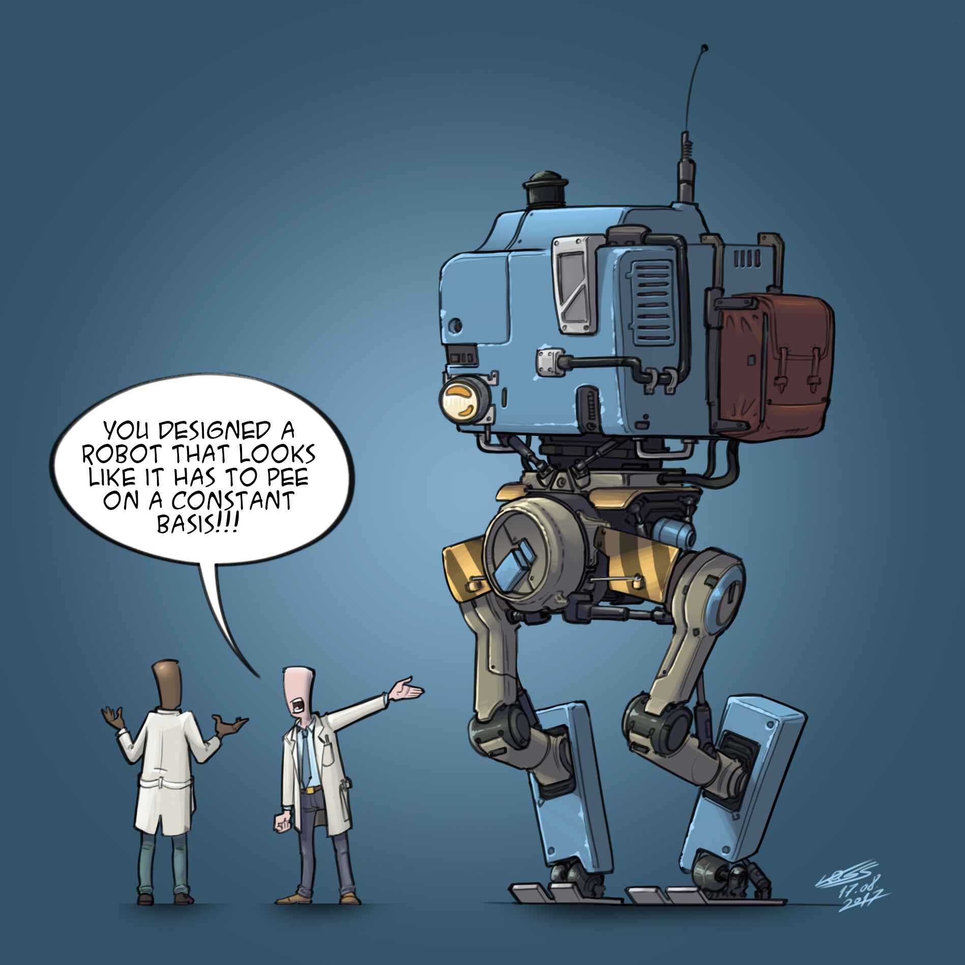 ArtStation - Robots and Scientists