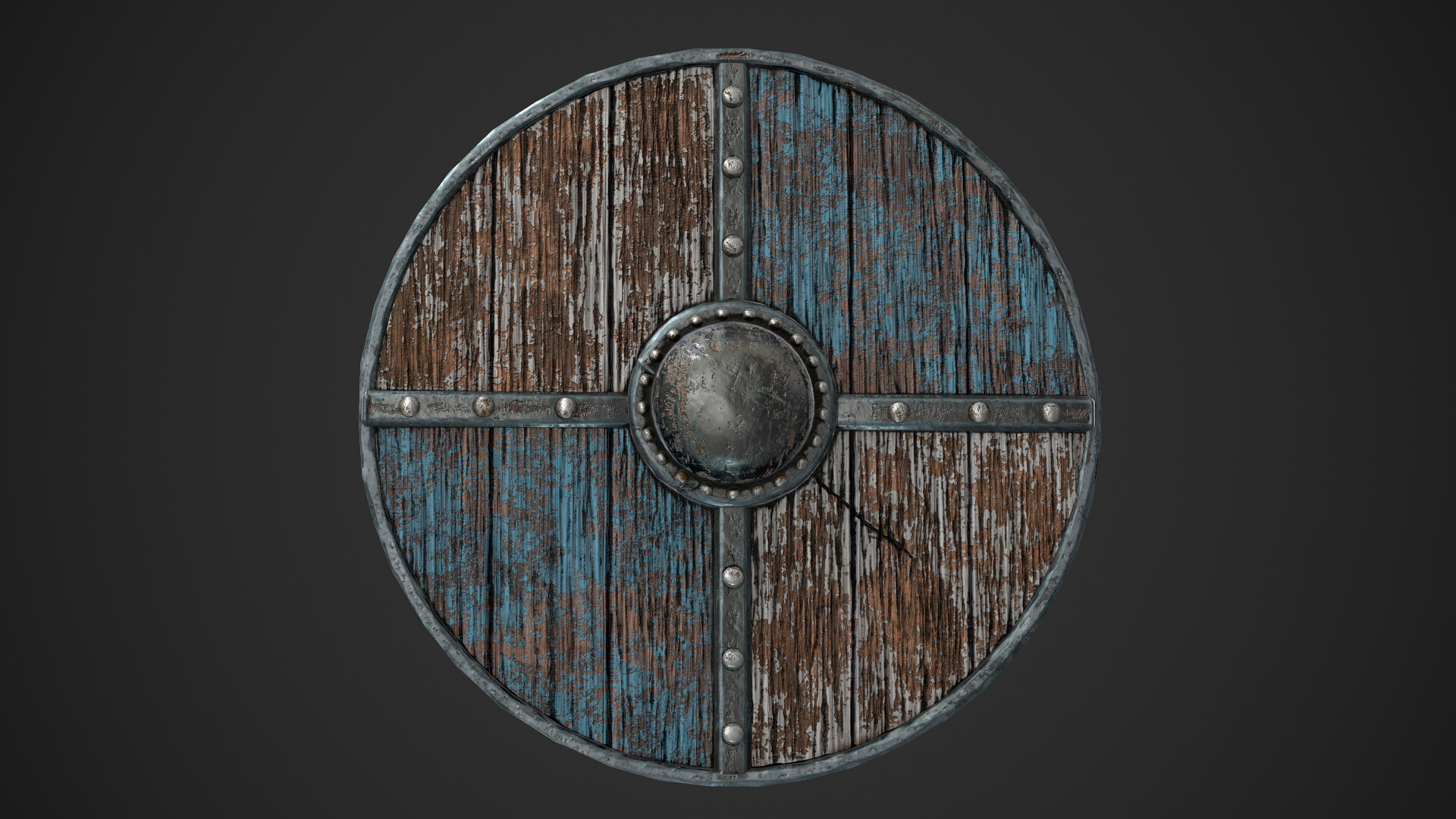 ArtStation - Viking Battle Shield.