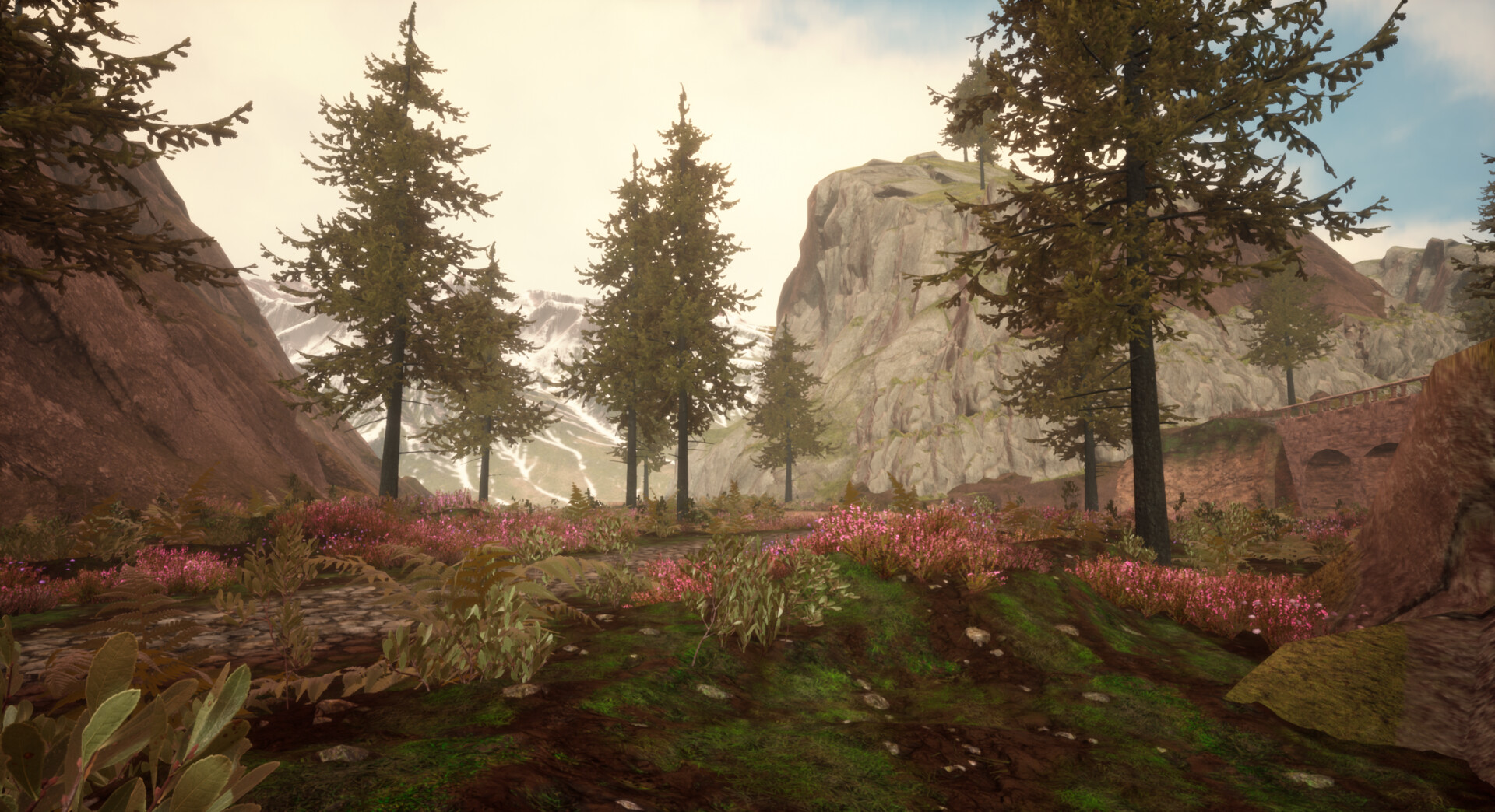 ArtStation - Lake In the Mountains - Unreal Engine 4