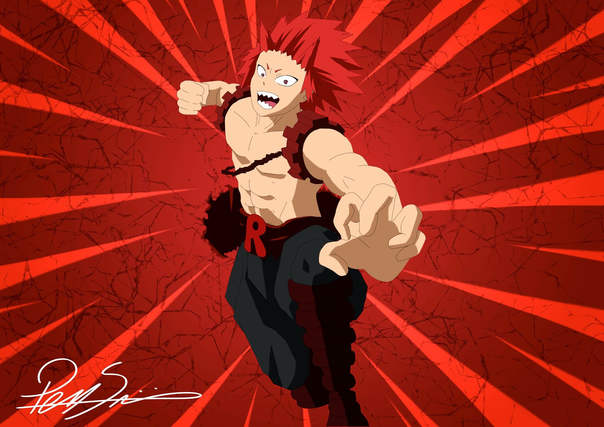 ArtStation - Kirishima fanart