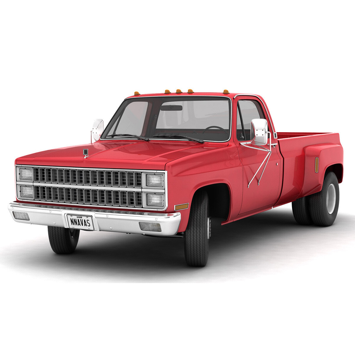 ArtStation - VINTAGE DUALLY PICKUP TRUCK 2