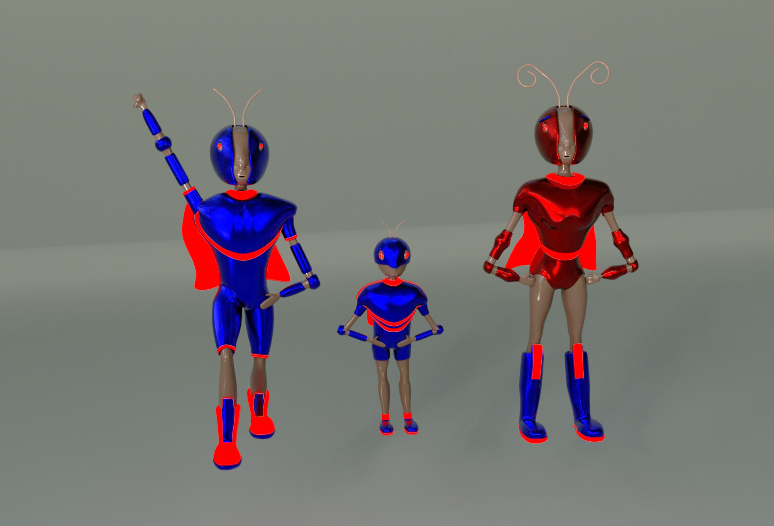 ArtStation - Super Ant Family