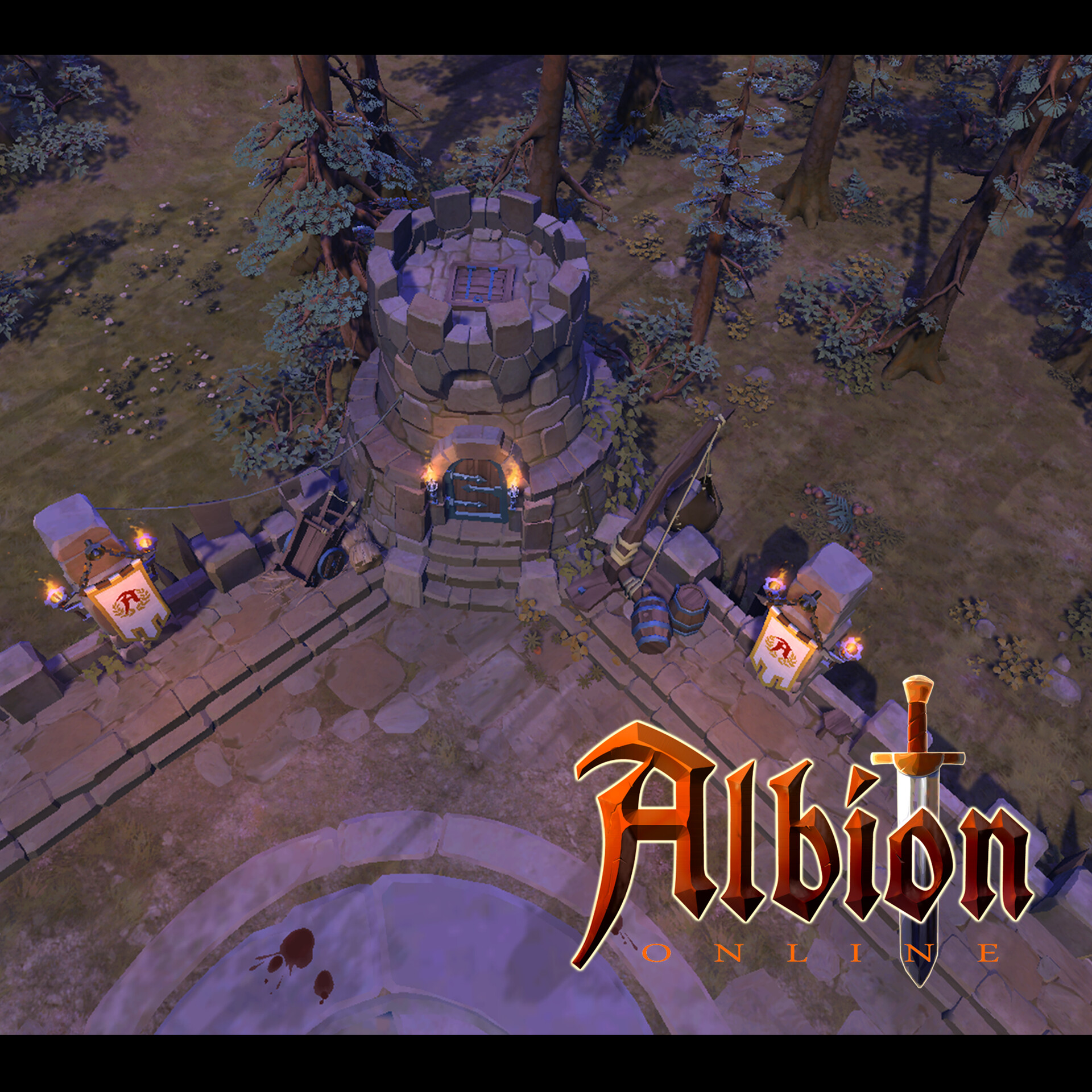 ArtStation - Albion Online Castle Outposts