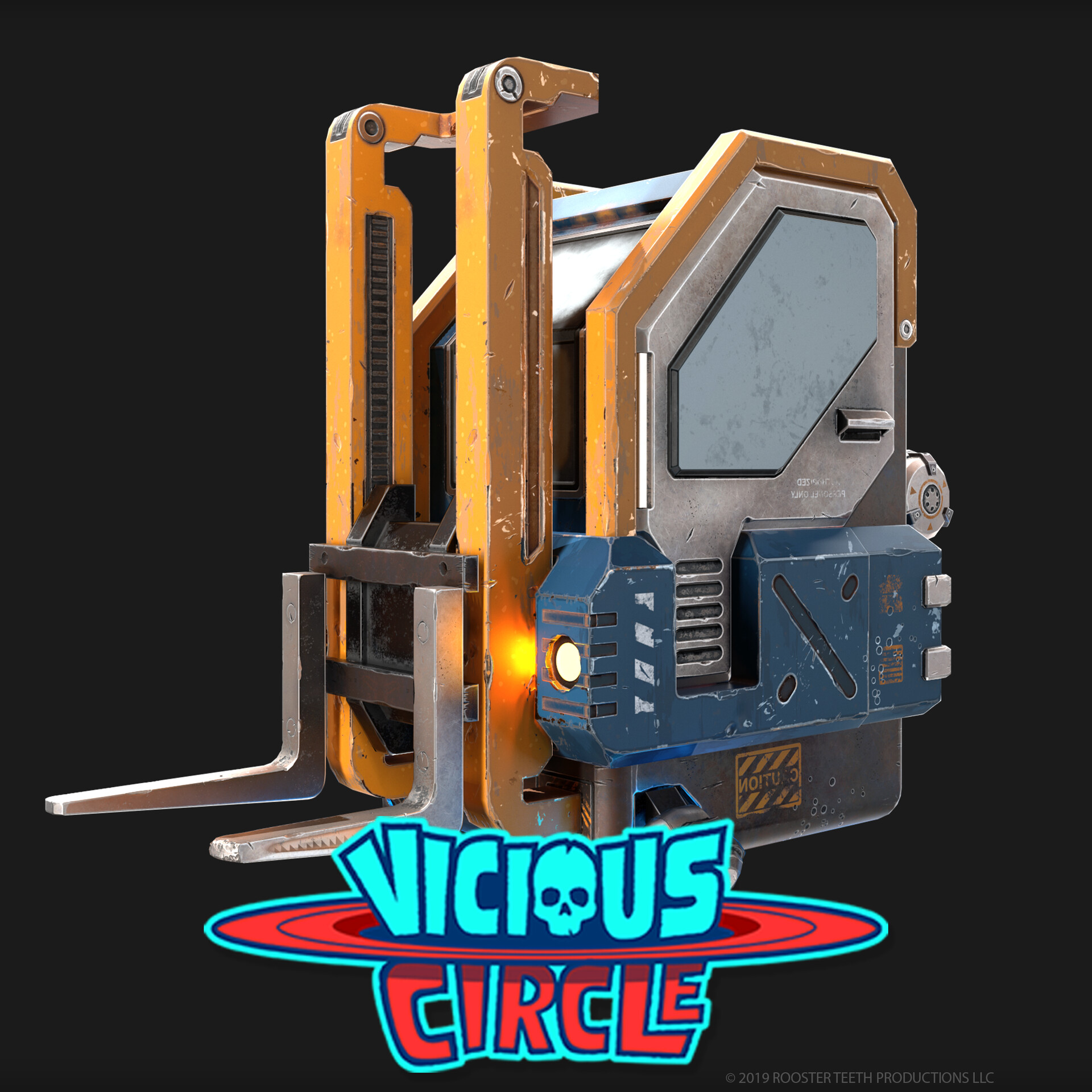 ArtStation - Vicious Circle - Forklift