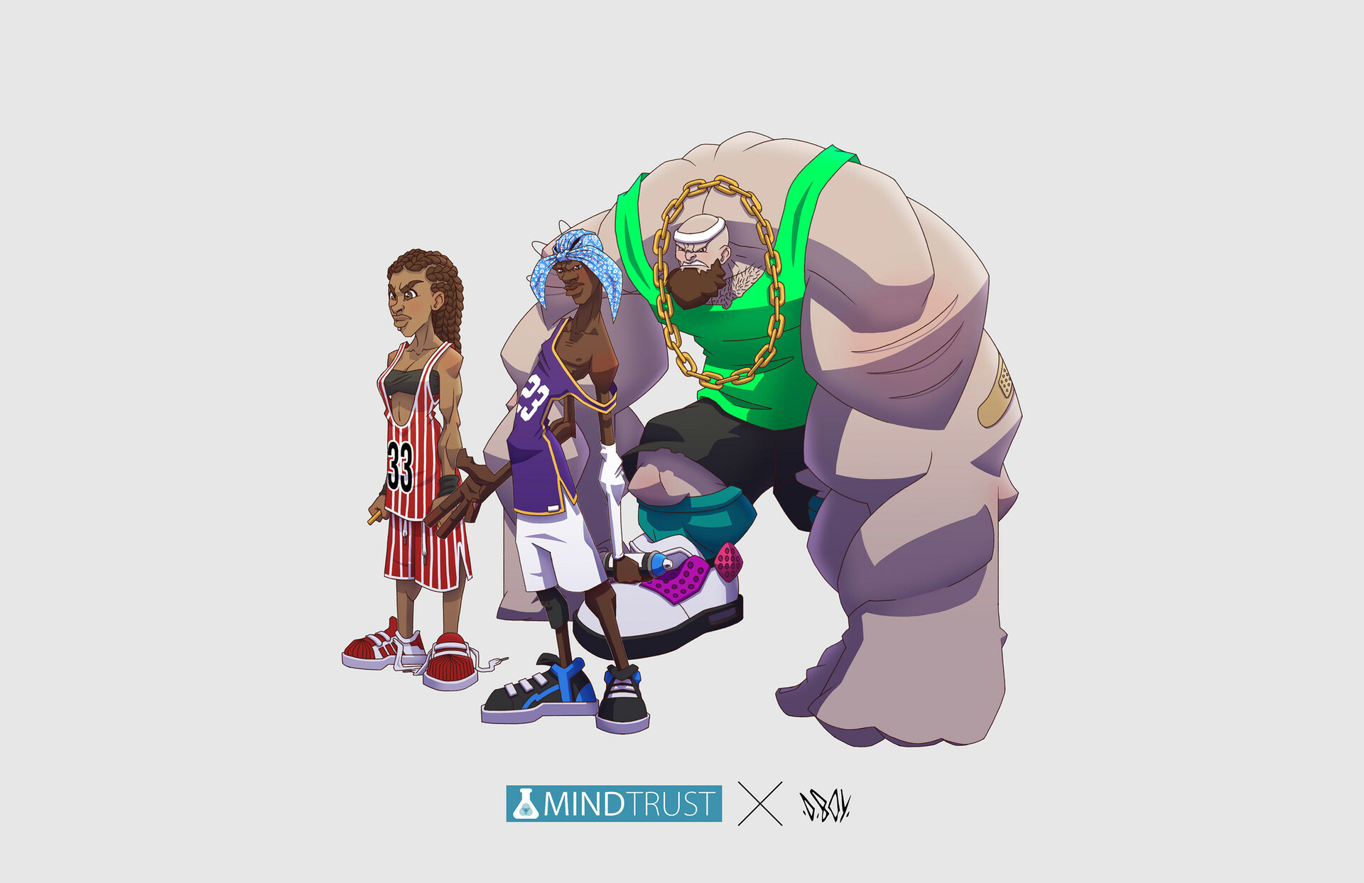 ArtStation - Character design - video game (MindTrust Labs)