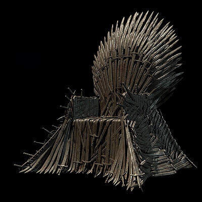 ArtStation - The Iron Throne