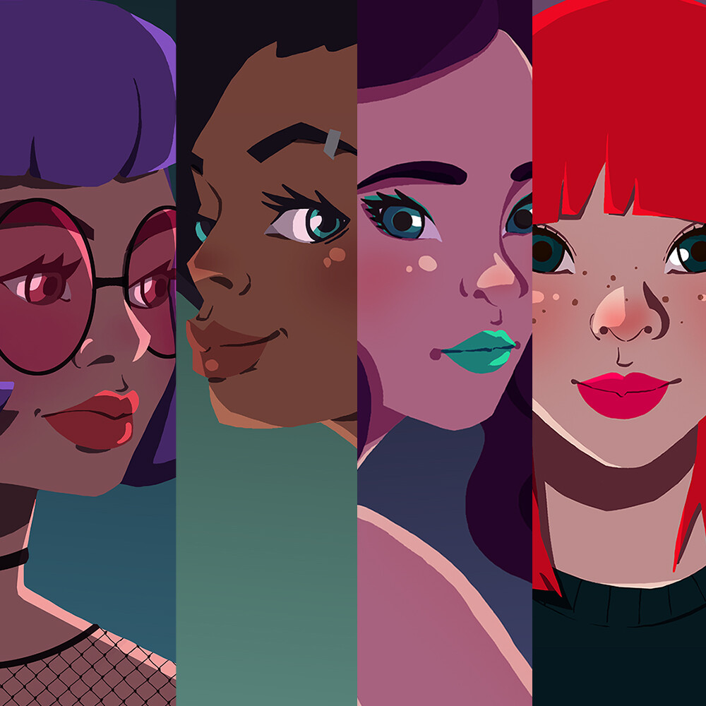 ArtStation - Stylized Portraits