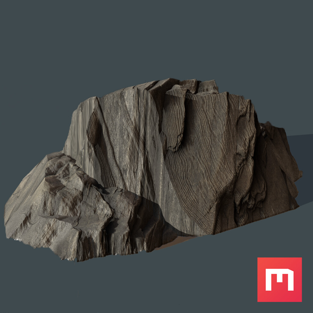 ArtStation - Simple Icelandic Rock