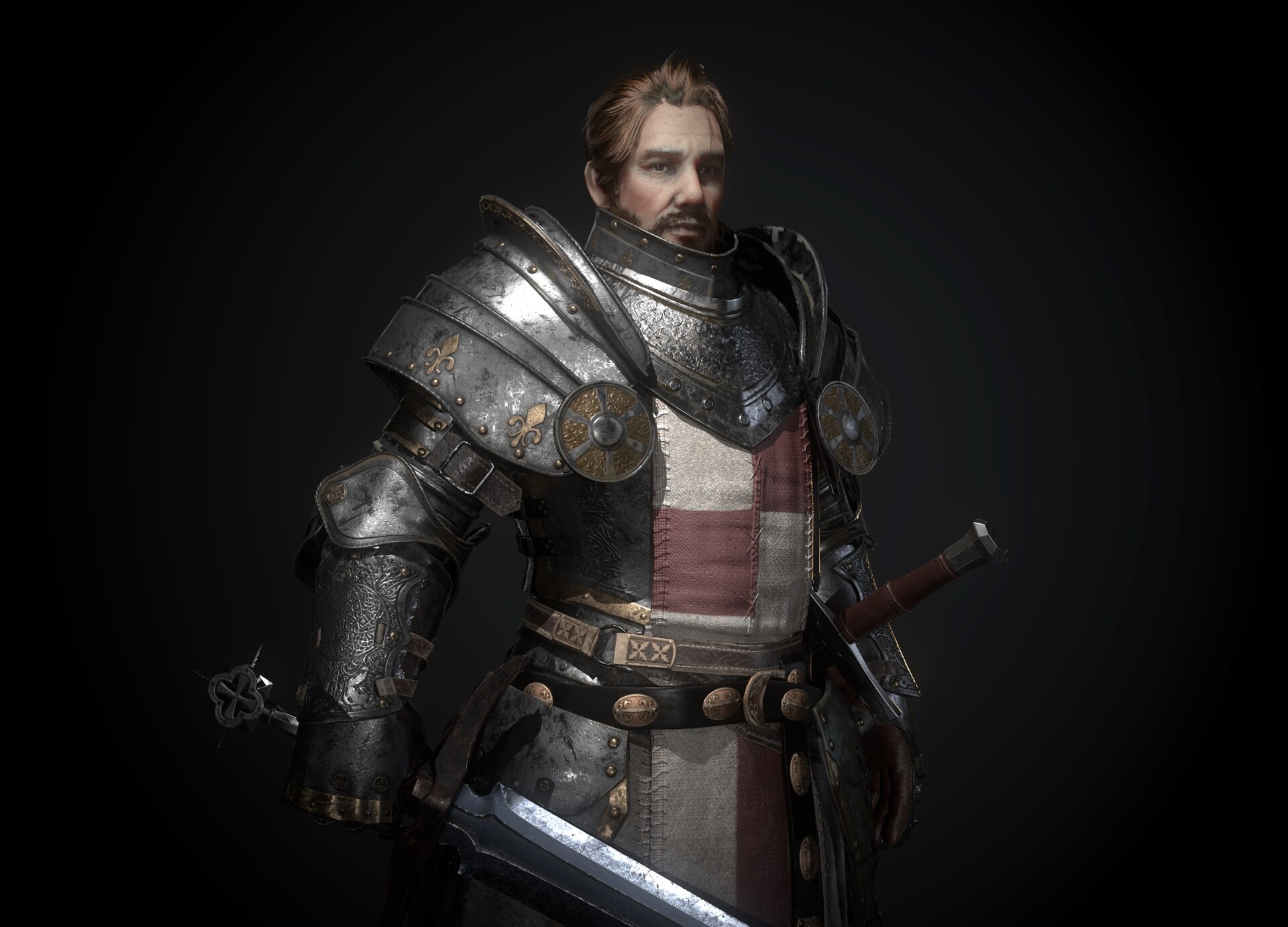 ArtStation - middle age knight