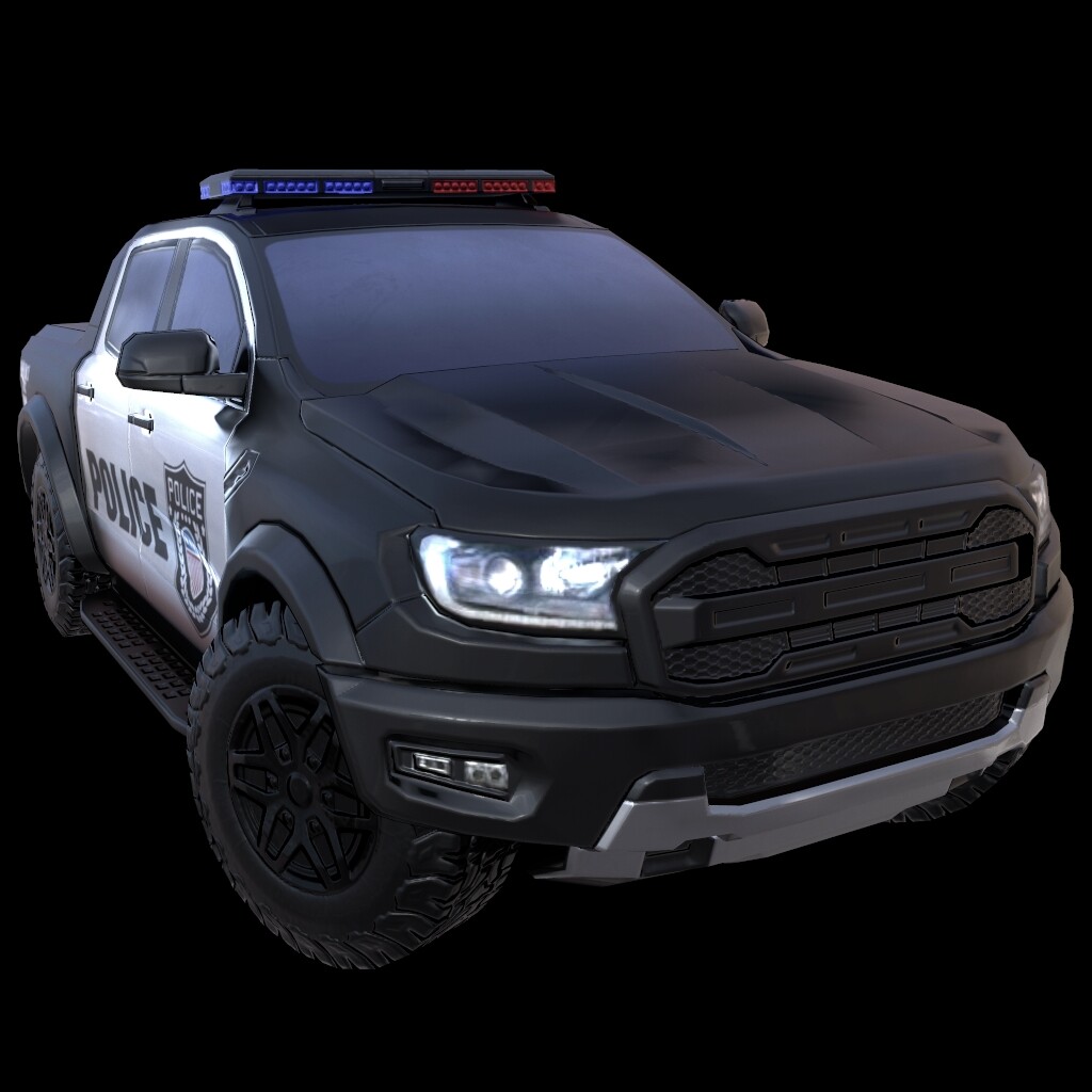 ArtStation - FORD RANGER RAPTOR 2019