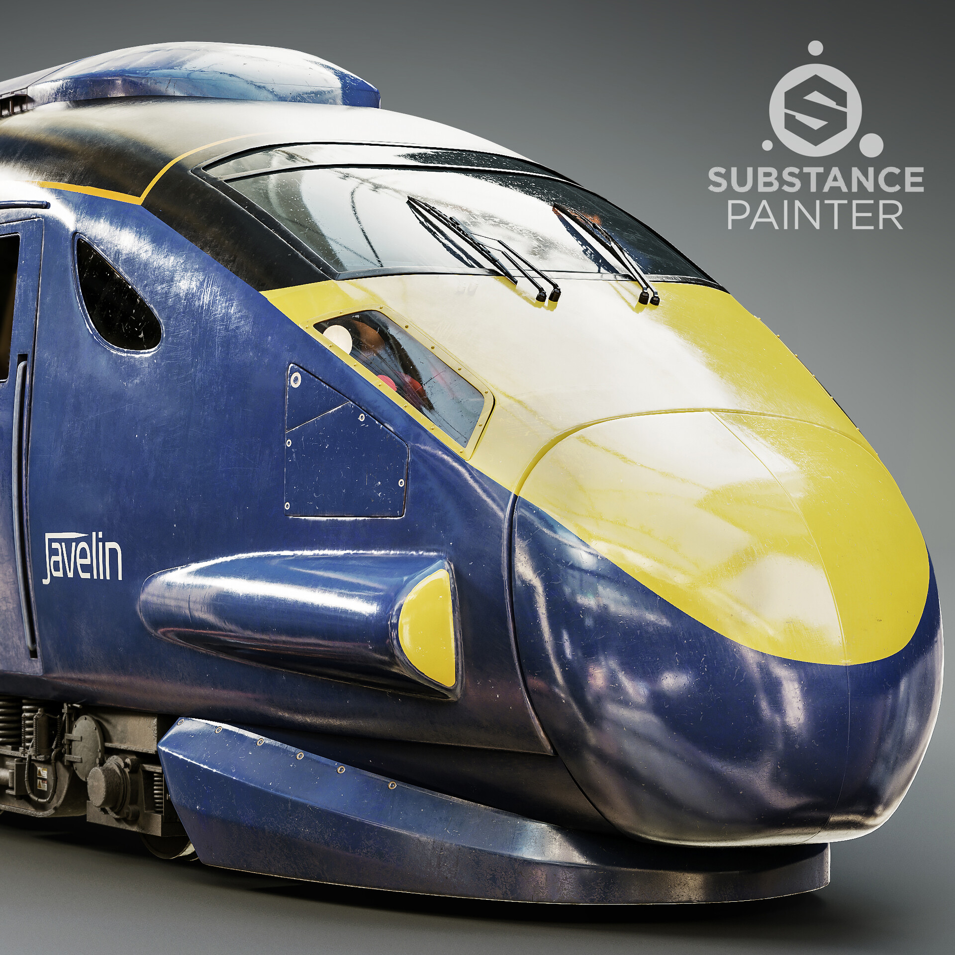 ArtStation - British Rail Class 395 Javelin Train