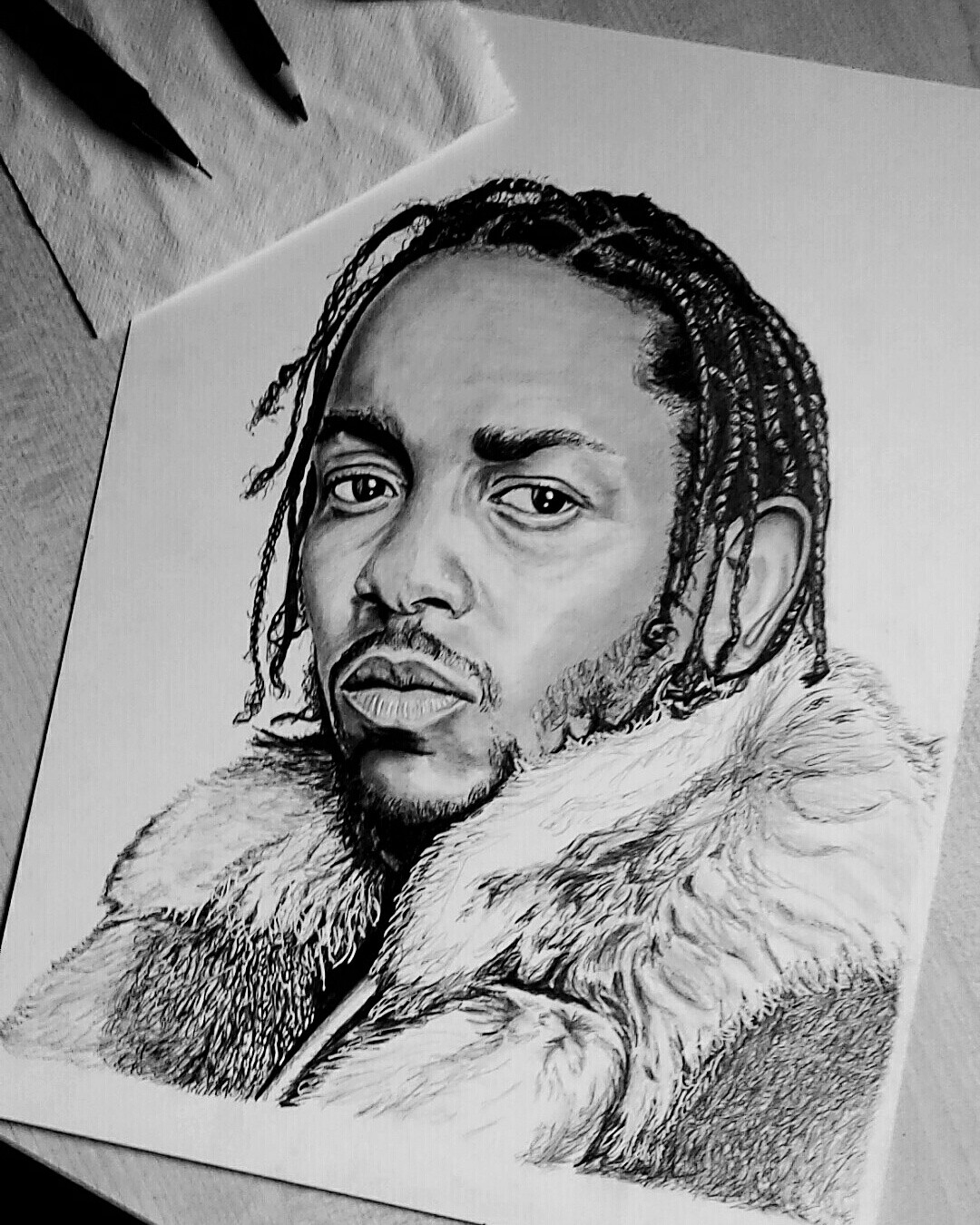 ArtStation - Graphite Pencil Development through Character and Portraiture
