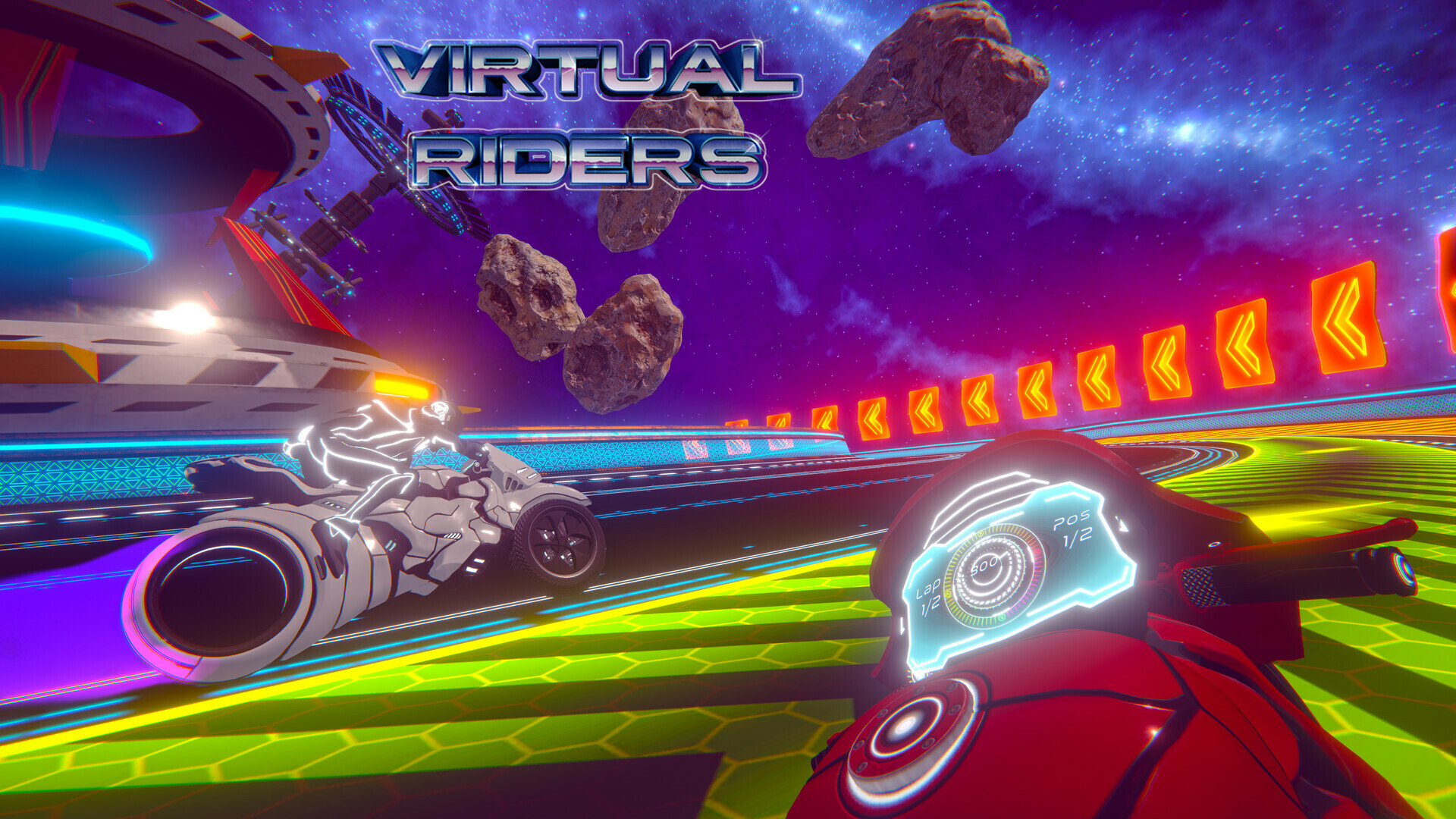 ArtStation - 'Virtual Riders' Space Track