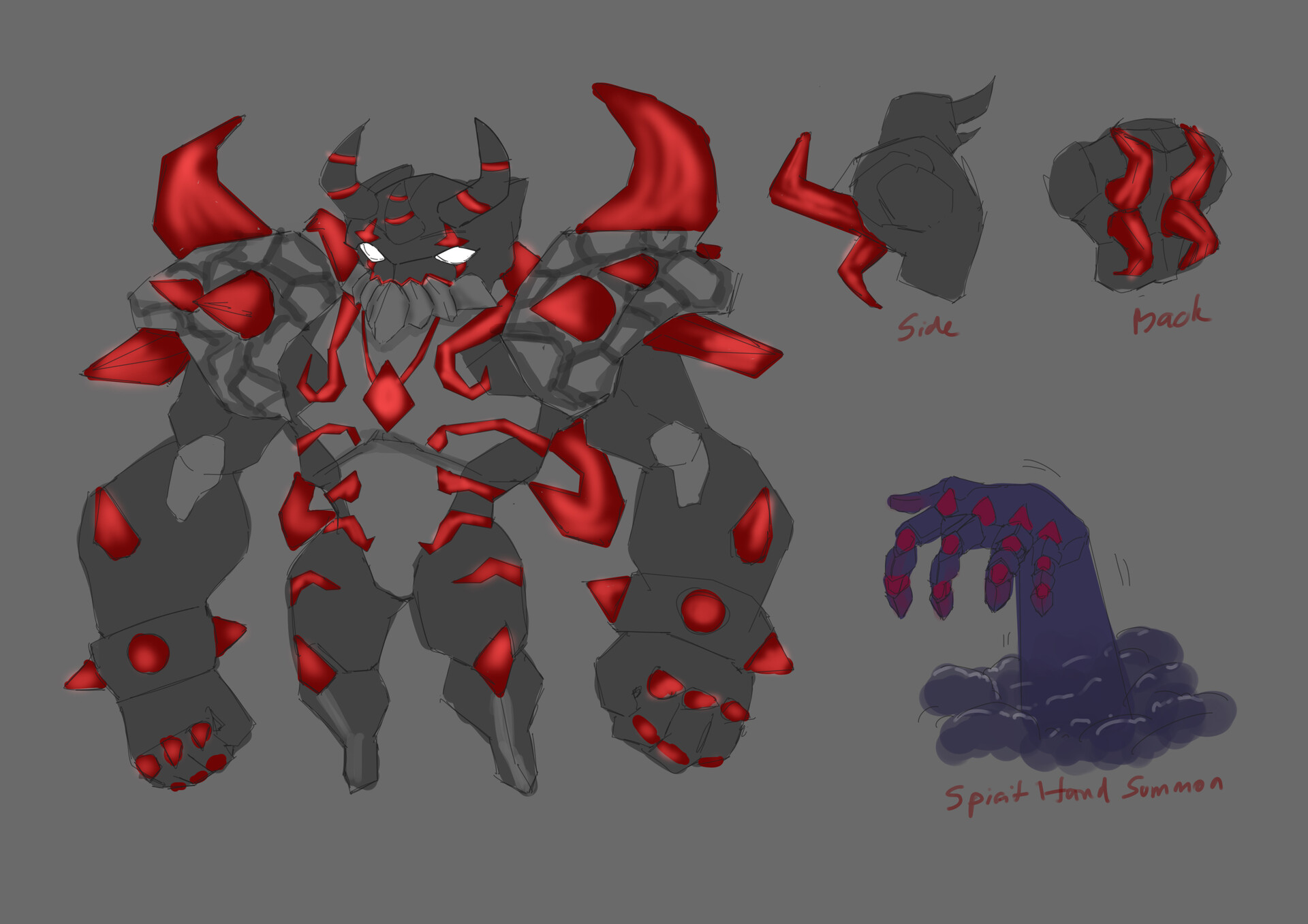 ArtStation - Concept art for the final boss