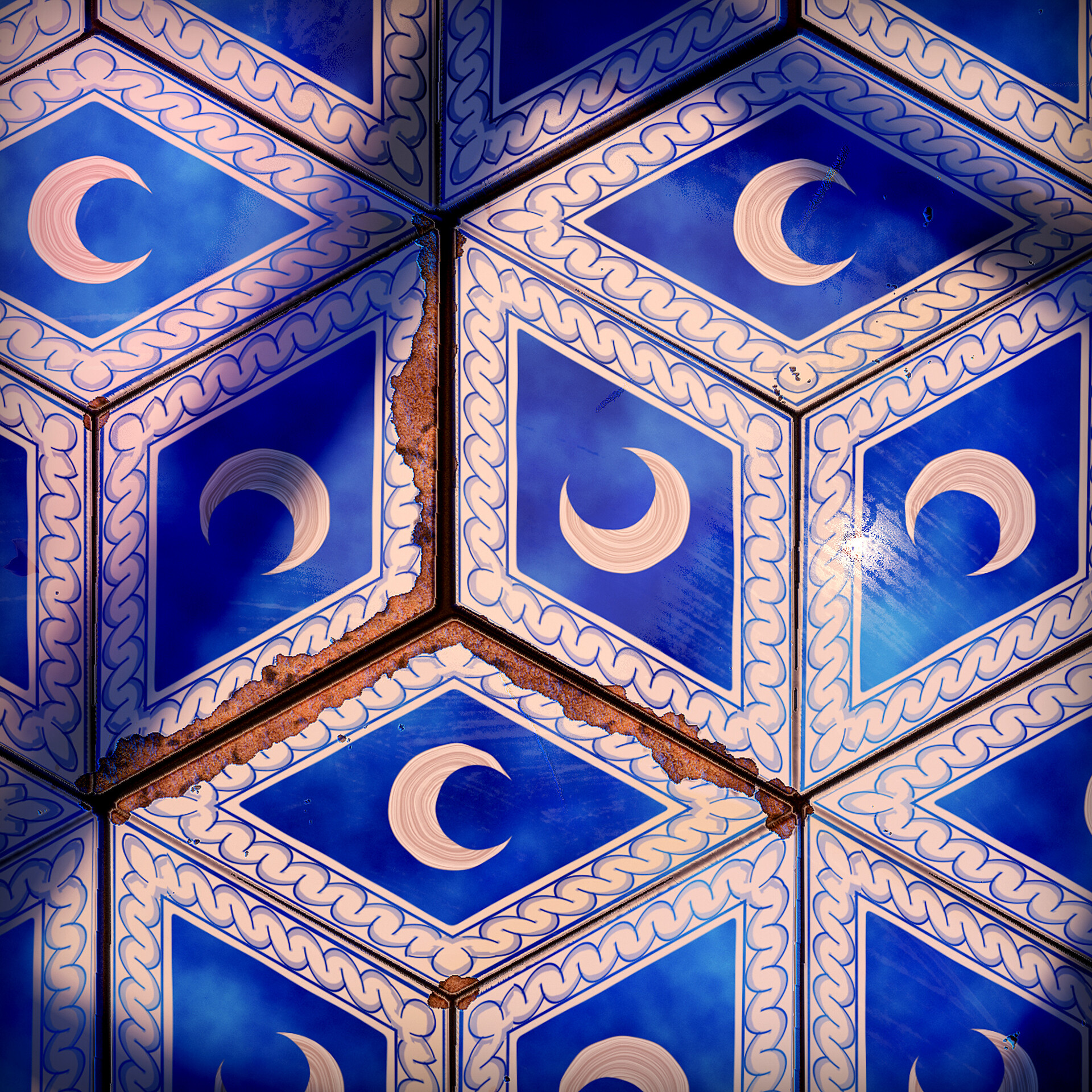 ArtStation - Moon Tiles