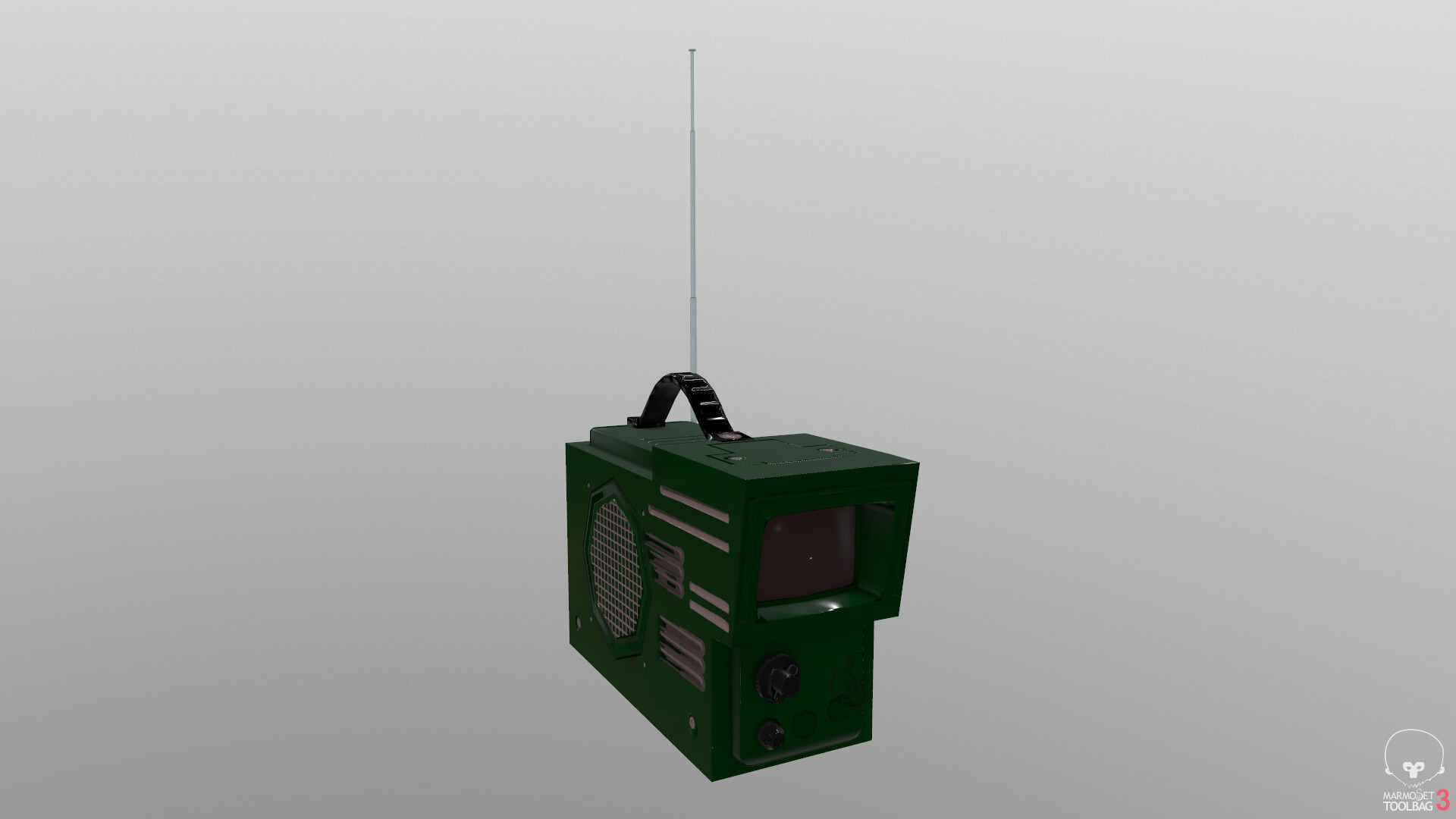 ArtStation - Small TV/Radio