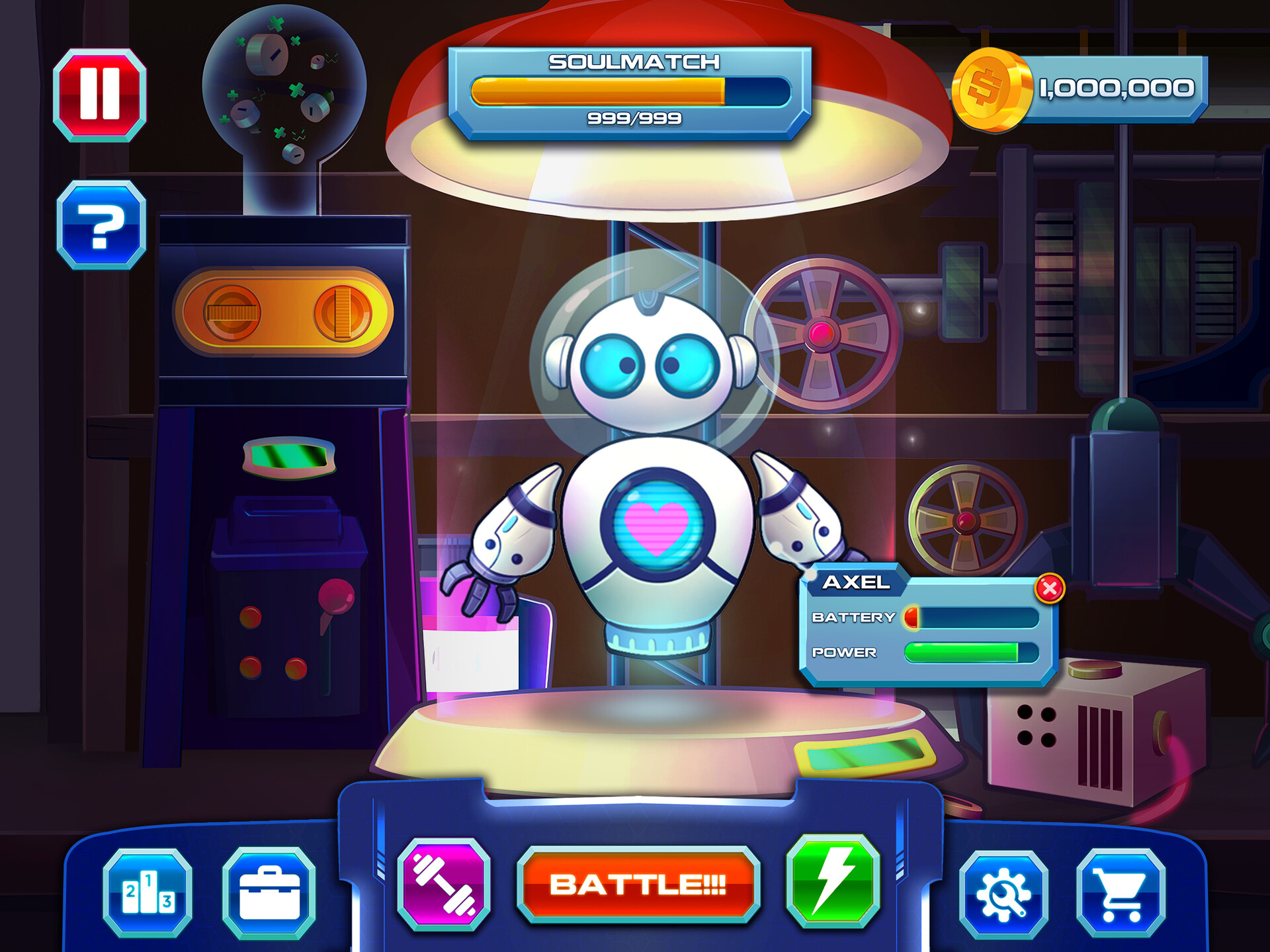 ArtStation - Vitural Robots game