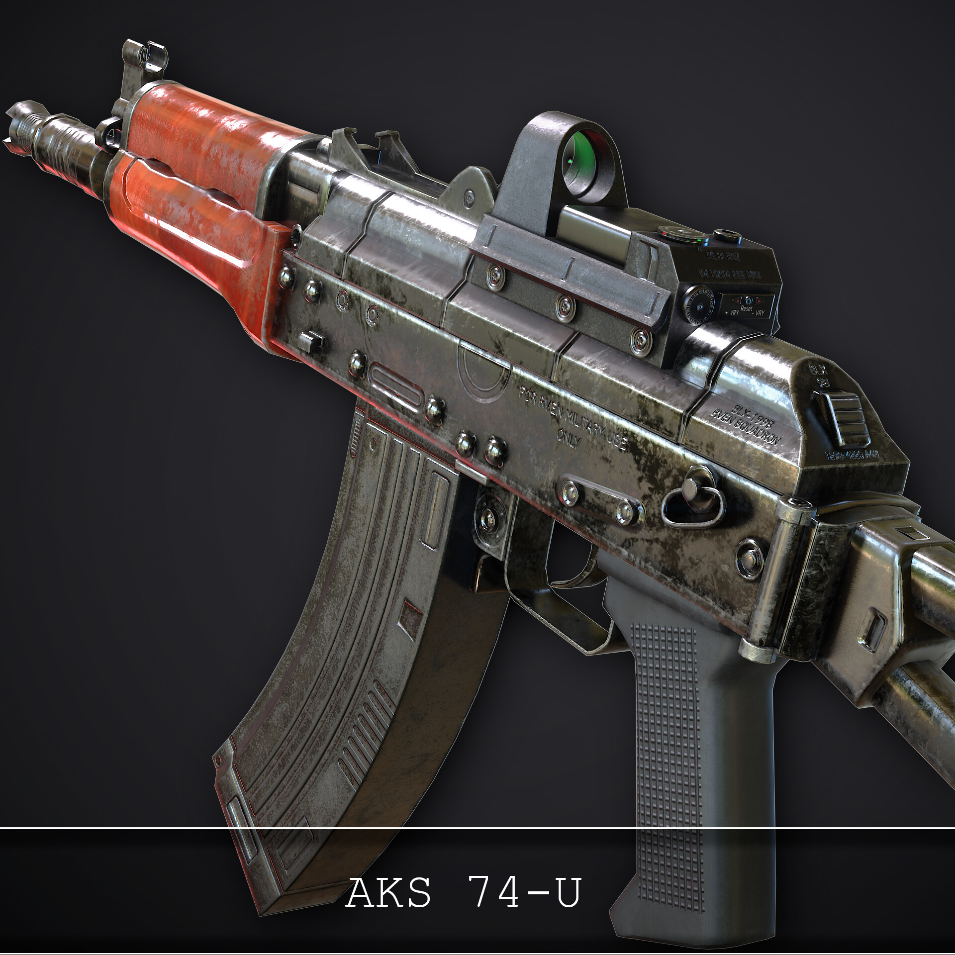 ArtStation - AKS 74-U