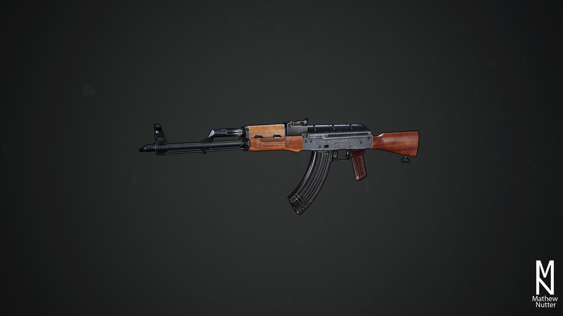 ArtStation - Cel Shaded Stylized AKM