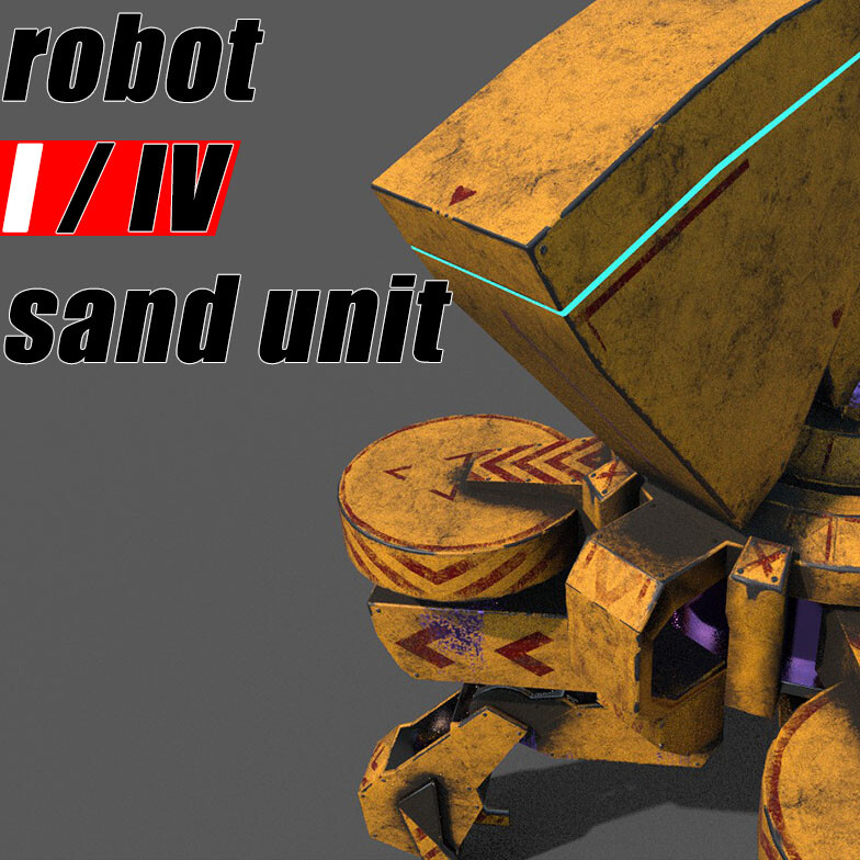 ArtStation - robot sand unit